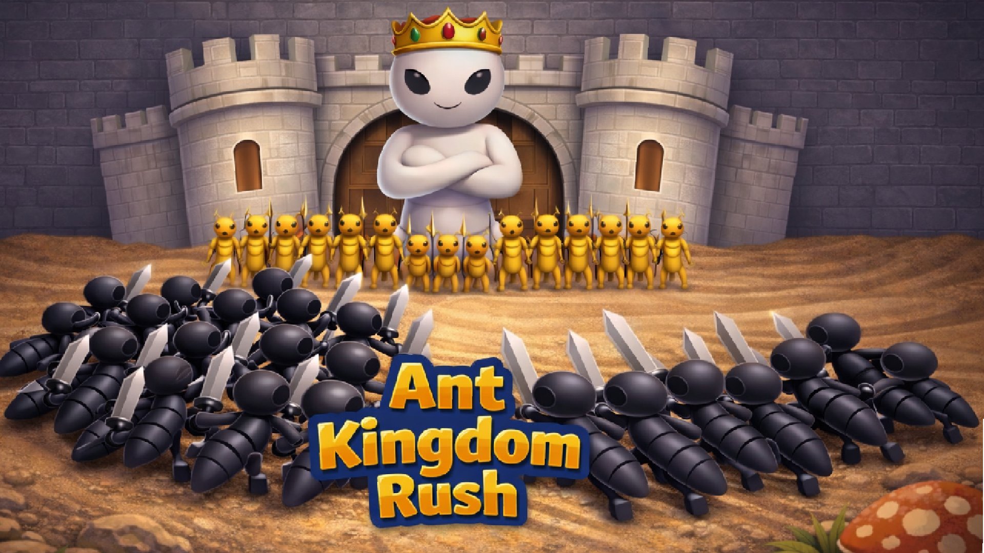 Ant Kingdom Rush 🕹️ Play on CrazyGames