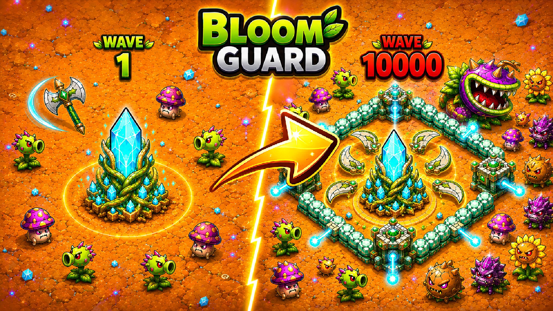 BloomGuard 🕹️ Play on CrazyGames