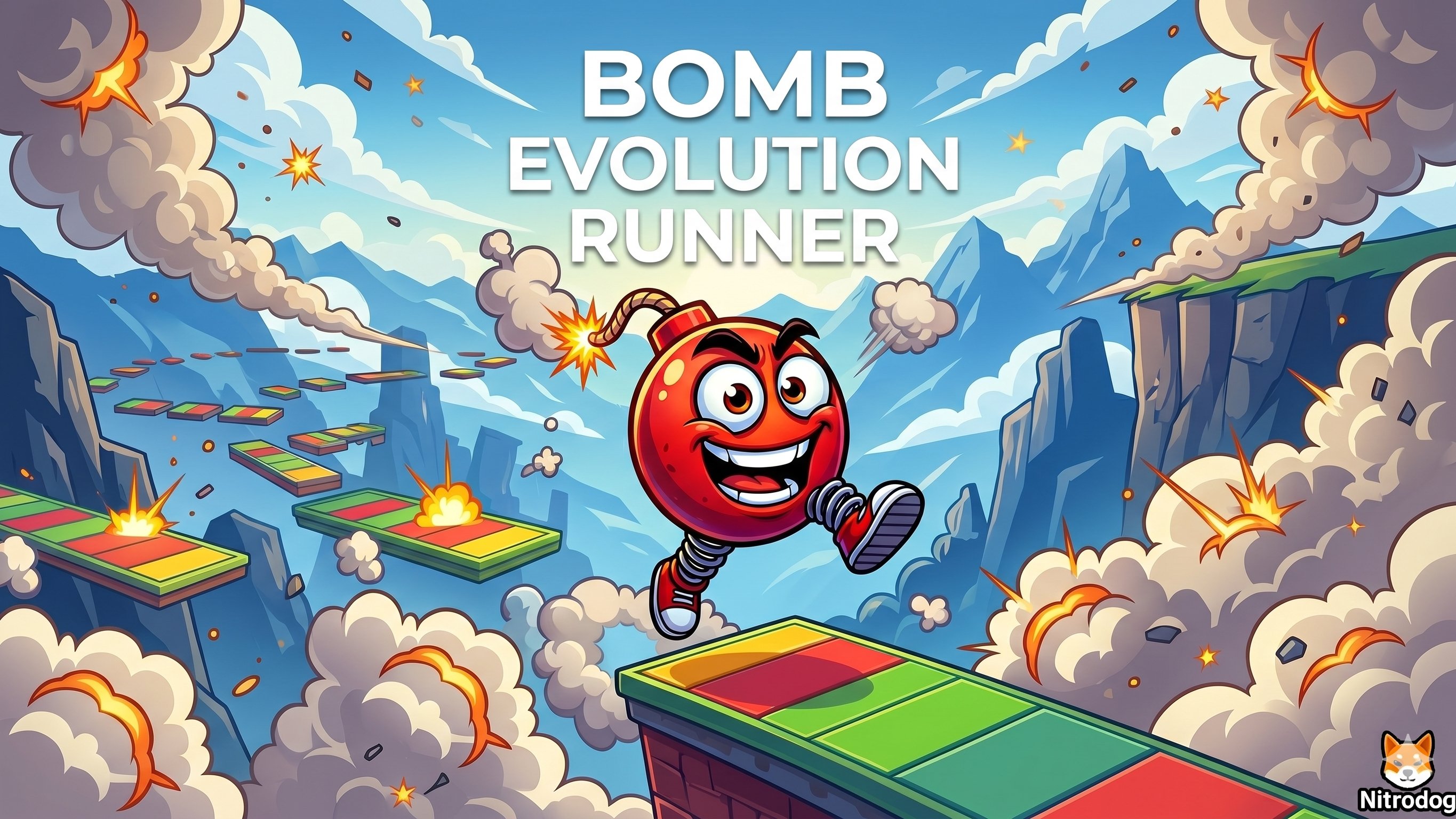 Bomb Evolution Runner 🕹️ Play on CrazyGames