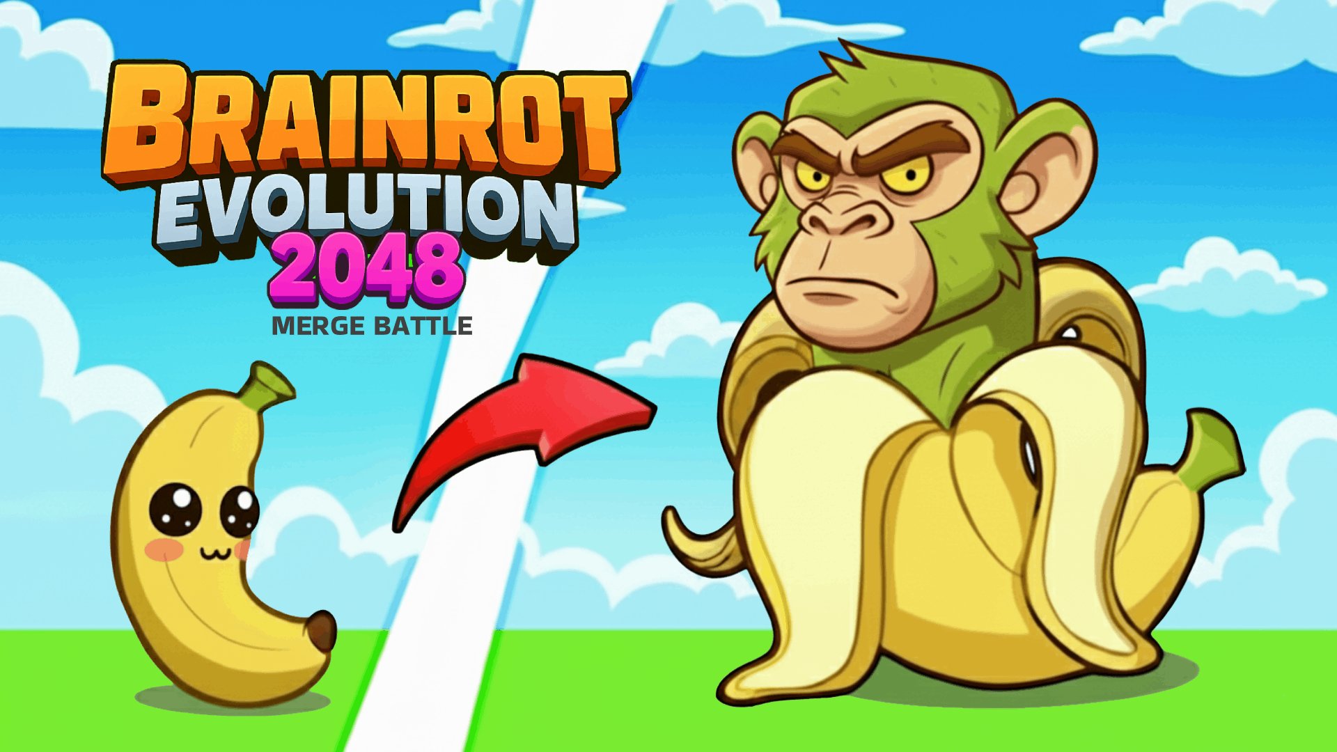 Brainrot Evolution: 2048 Merge Fight 🕹️ Joacă pe CrazyGames