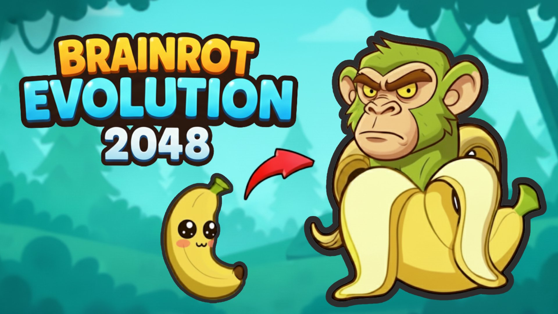 Brainrot Evolution: 2048 Merge Fight 🕹️ Joue sur CrazyGames!