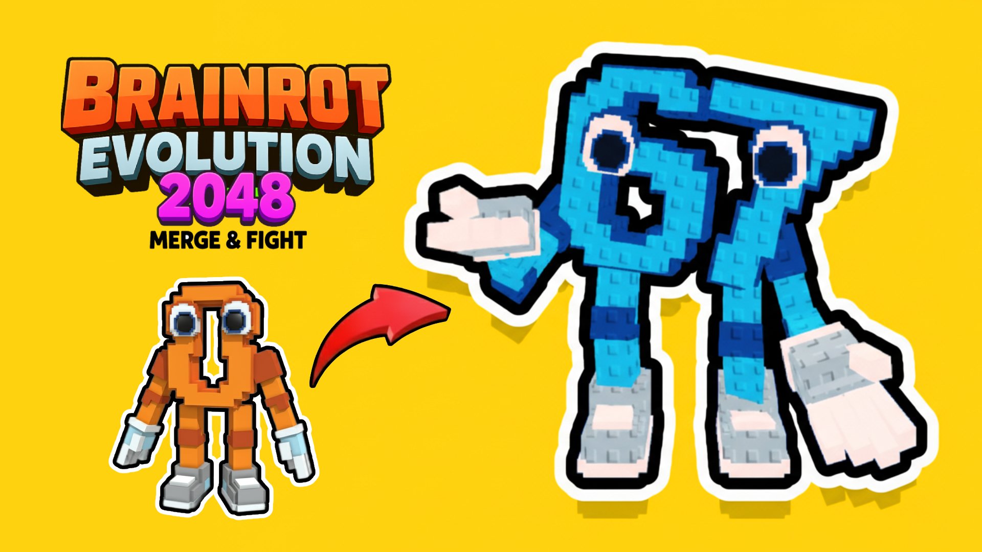 Brainrot Evolution: 2048 Merge Fight 🕹️ CrazyGames에서 무료로 플레이 하세요!