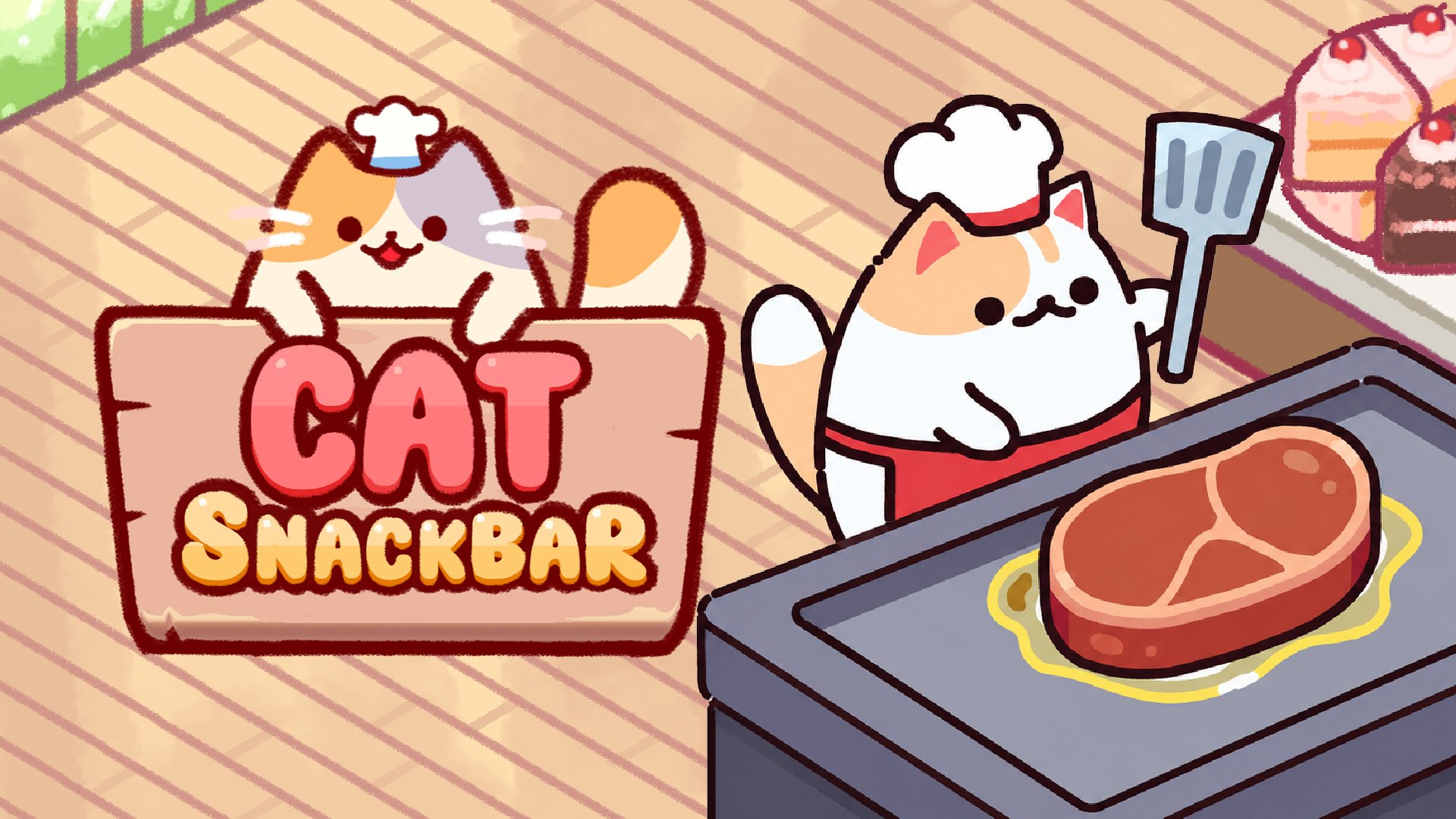 Cat Snack Bar 🕹️ Juega en CrazyGames