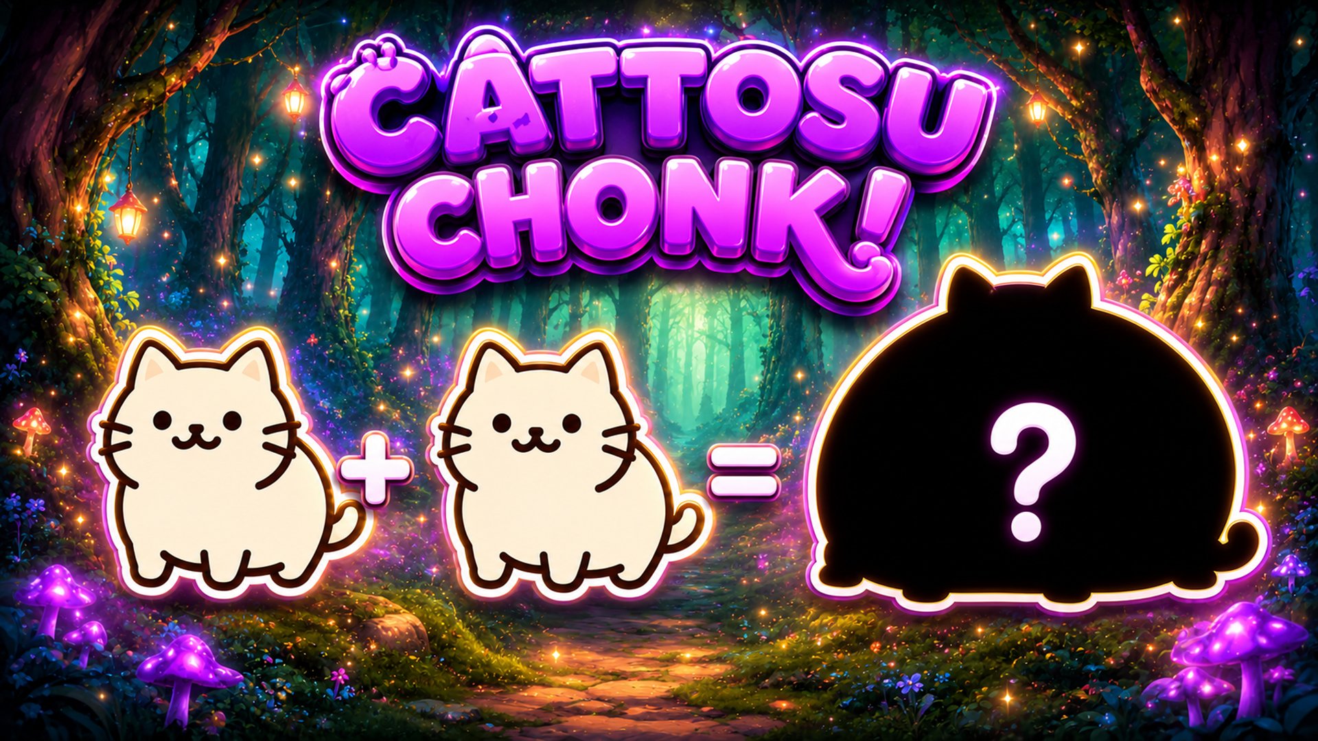 Cattosu Chonk! Cat Merge Game 🕹️ Play on CrazyGames