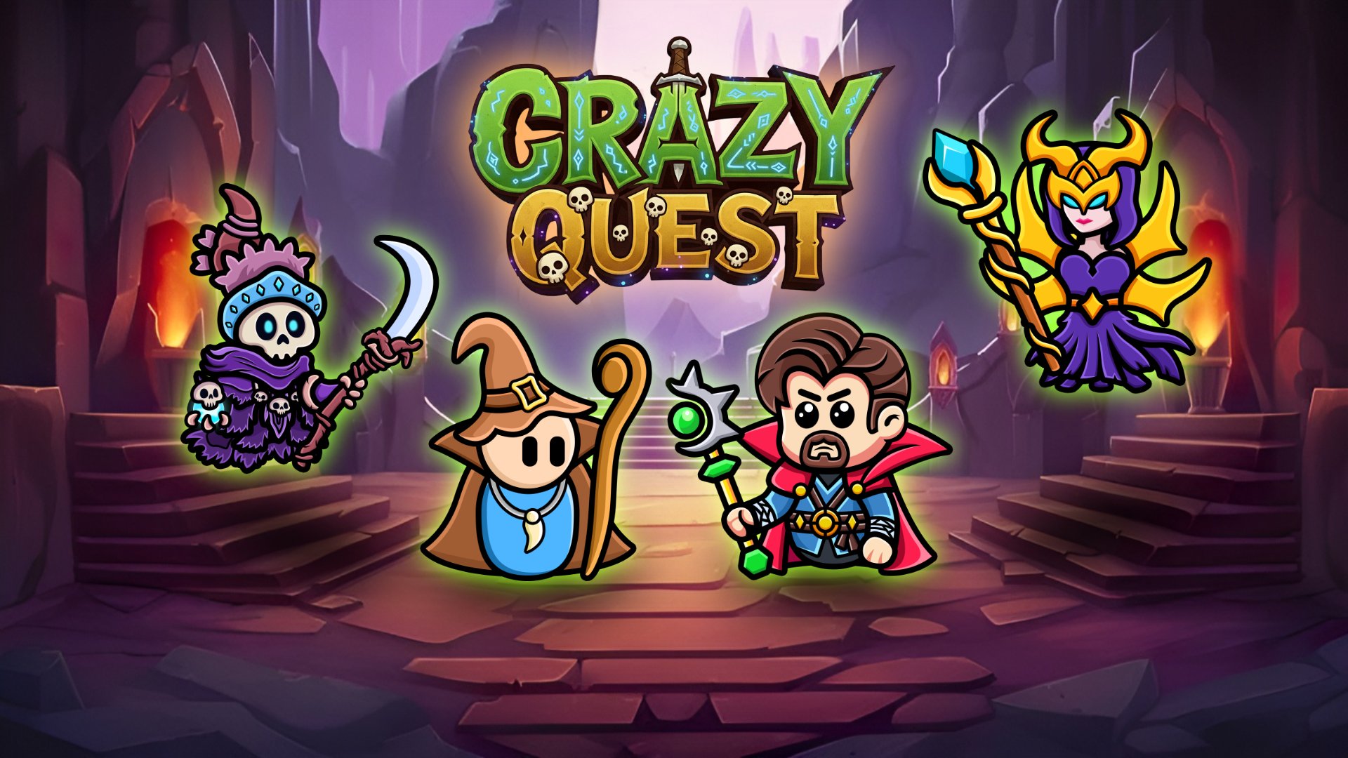 Crazy Quest 🕹️ CrazyGames에서 무료로 플레이 하세요!