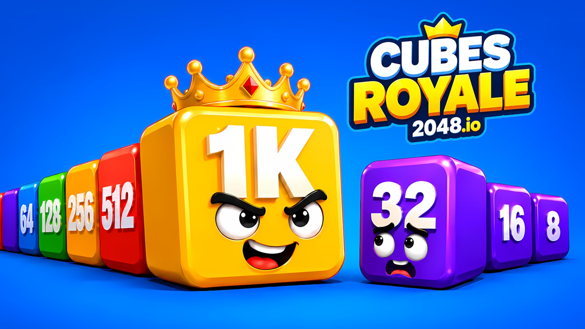 Cubes 2048 Royale 🕹️ Juega en CrazyGames