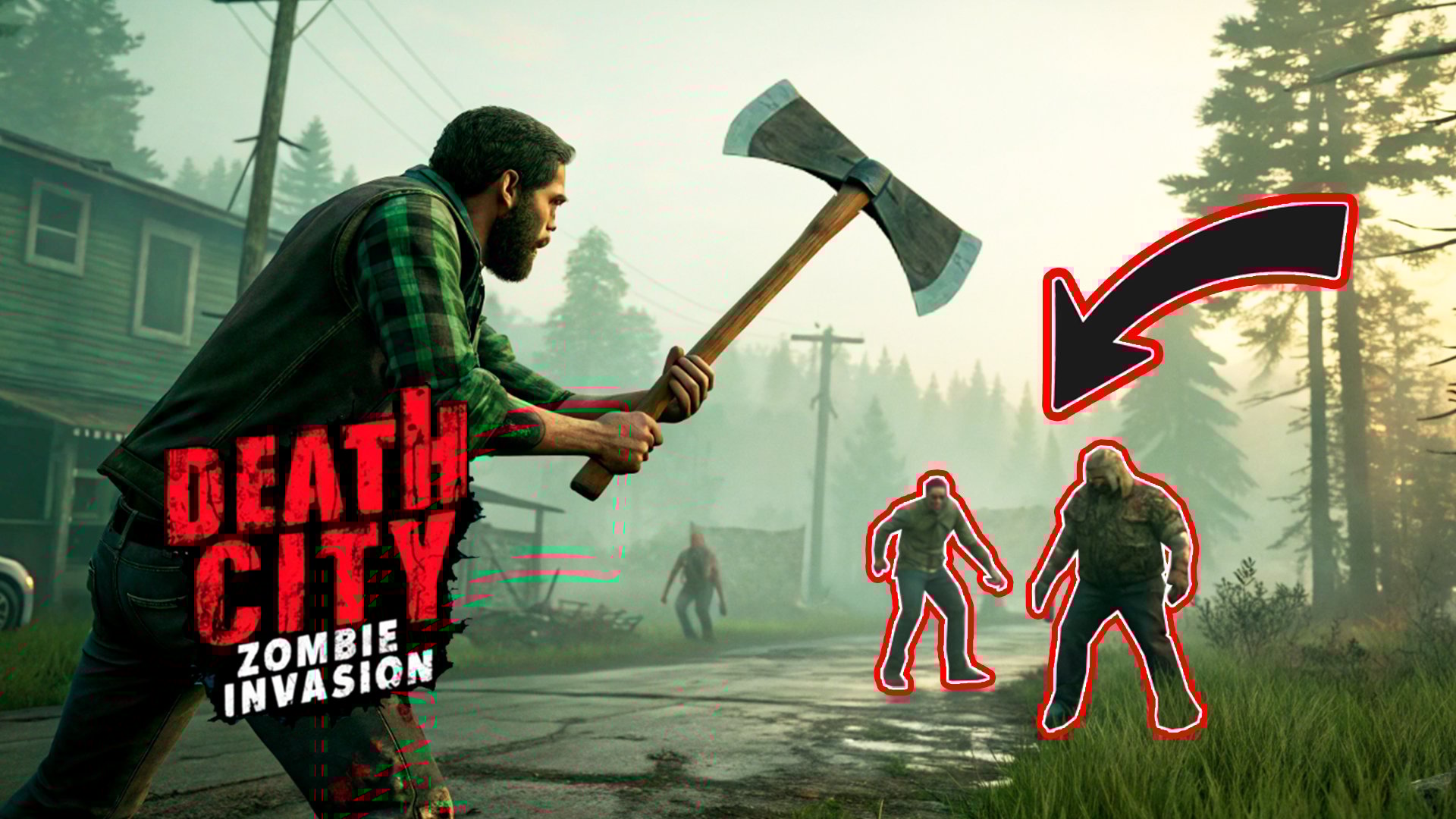 Death City Zombie Invasion 🕹️ Играть на CrazyGames