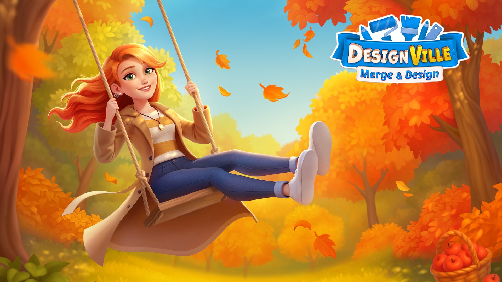 العب 🕹️ Designville: Merge & Design على كريزي جيمز