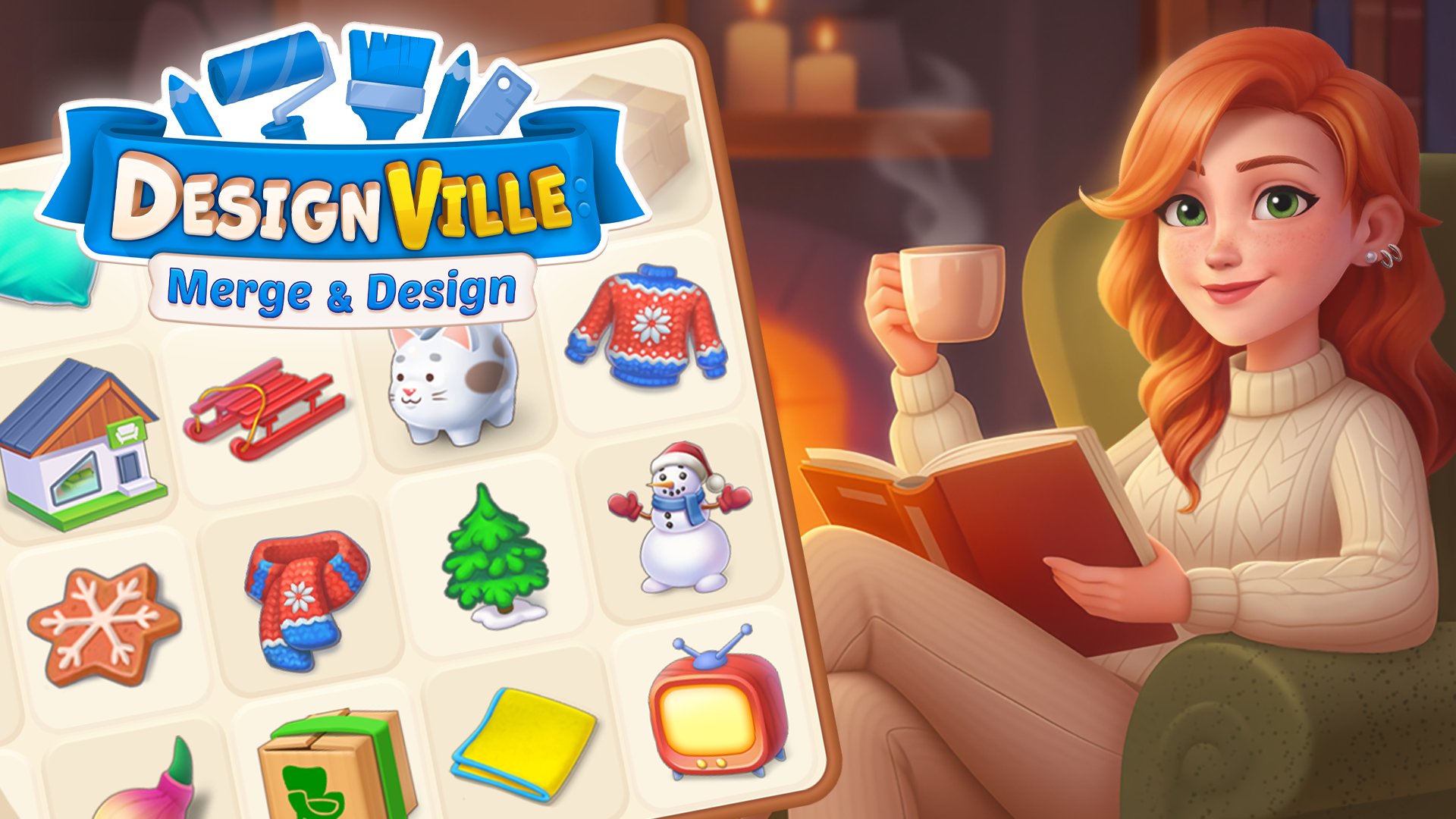 Designville: Merge & Design 🕹️ Play on CrazyGames