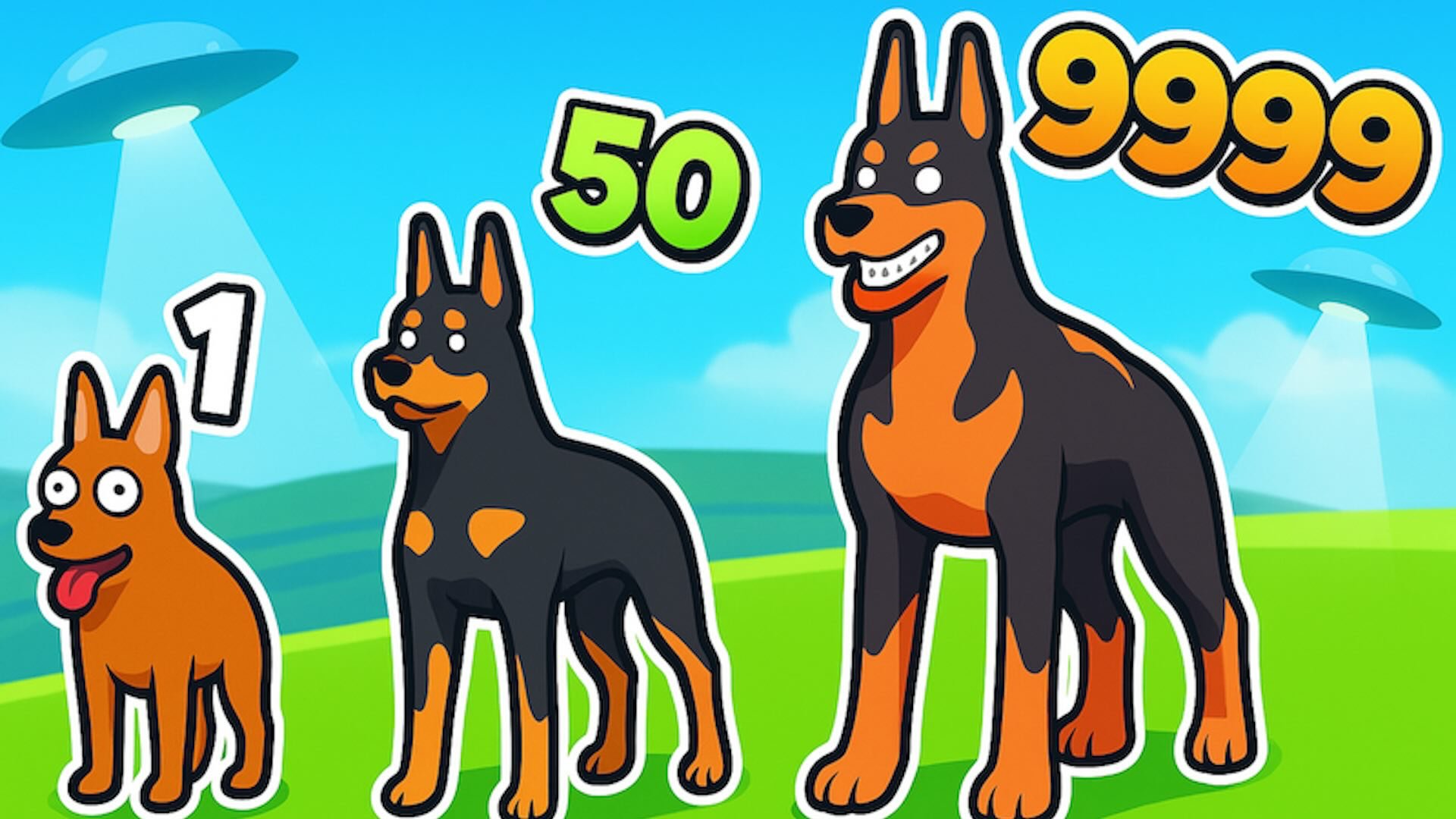 Dogs vs Aliens 🕹️ Speel op CrazyGames