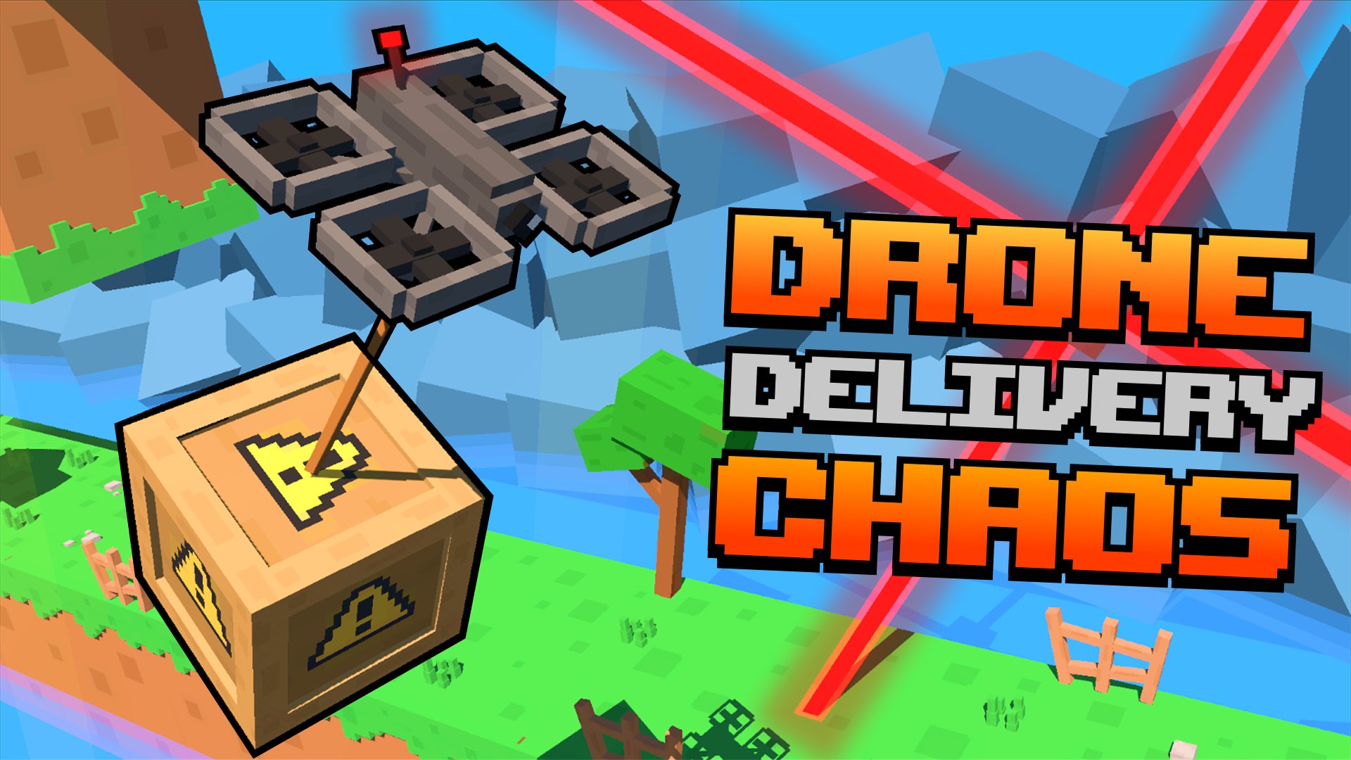 Drone Delivery Chaos 🕹️ Play on CrazyGames