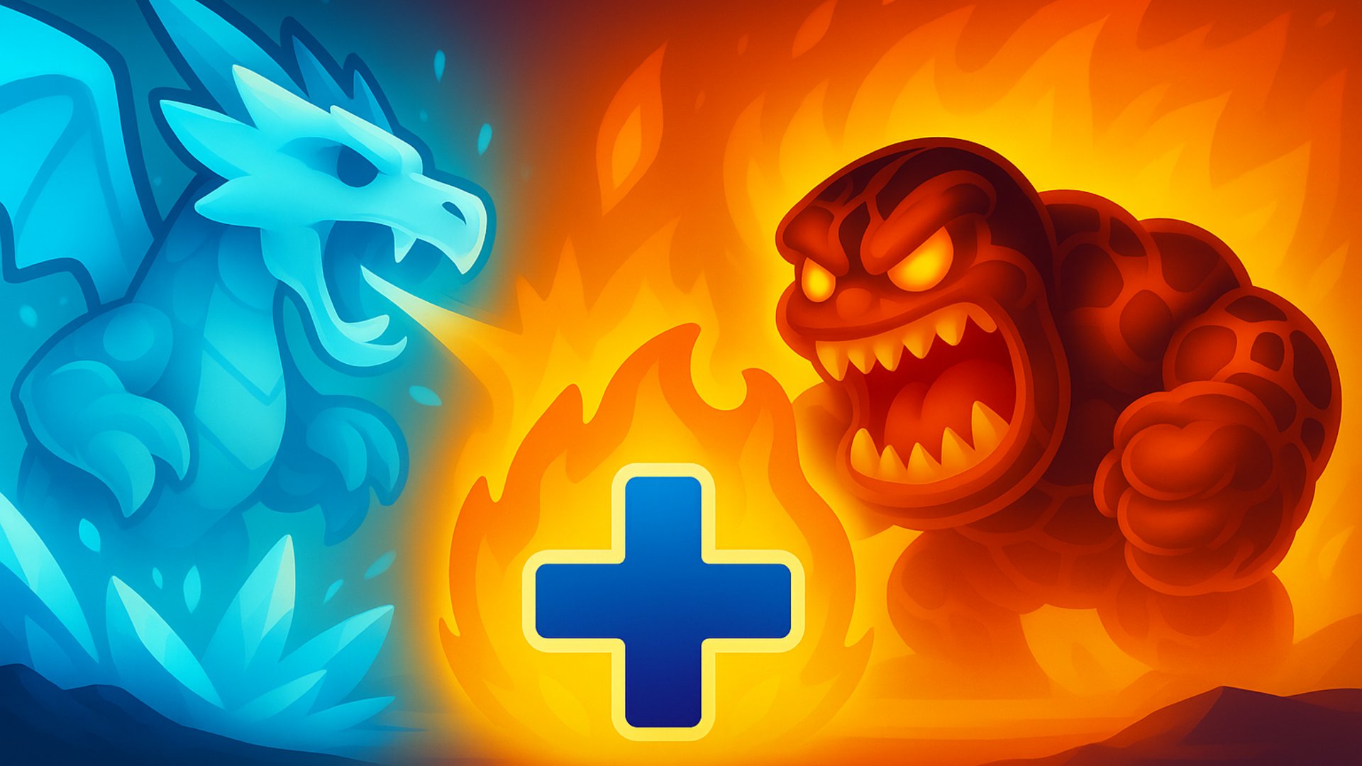 Elemental Monsters: Merge 🕹️ Játszd a CrazyGames