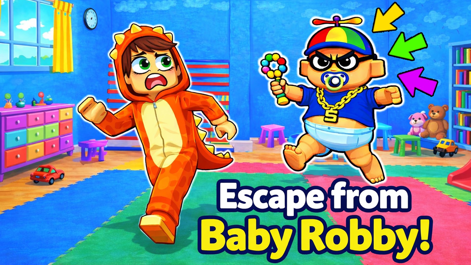 Escape From Baby Robby! 🕹️ Play on CrazyGames