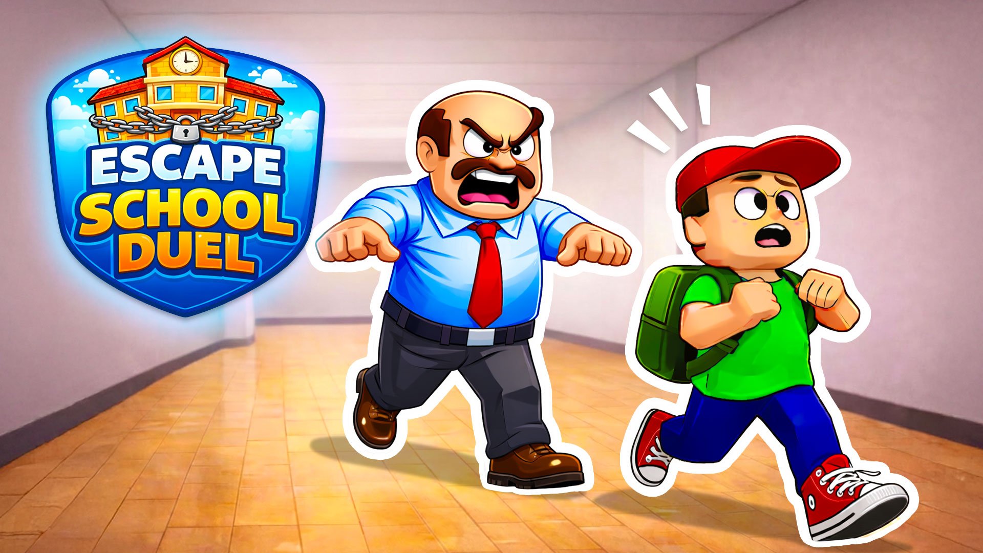 Escape School Duel 🕹️ Play on CrazyGames
