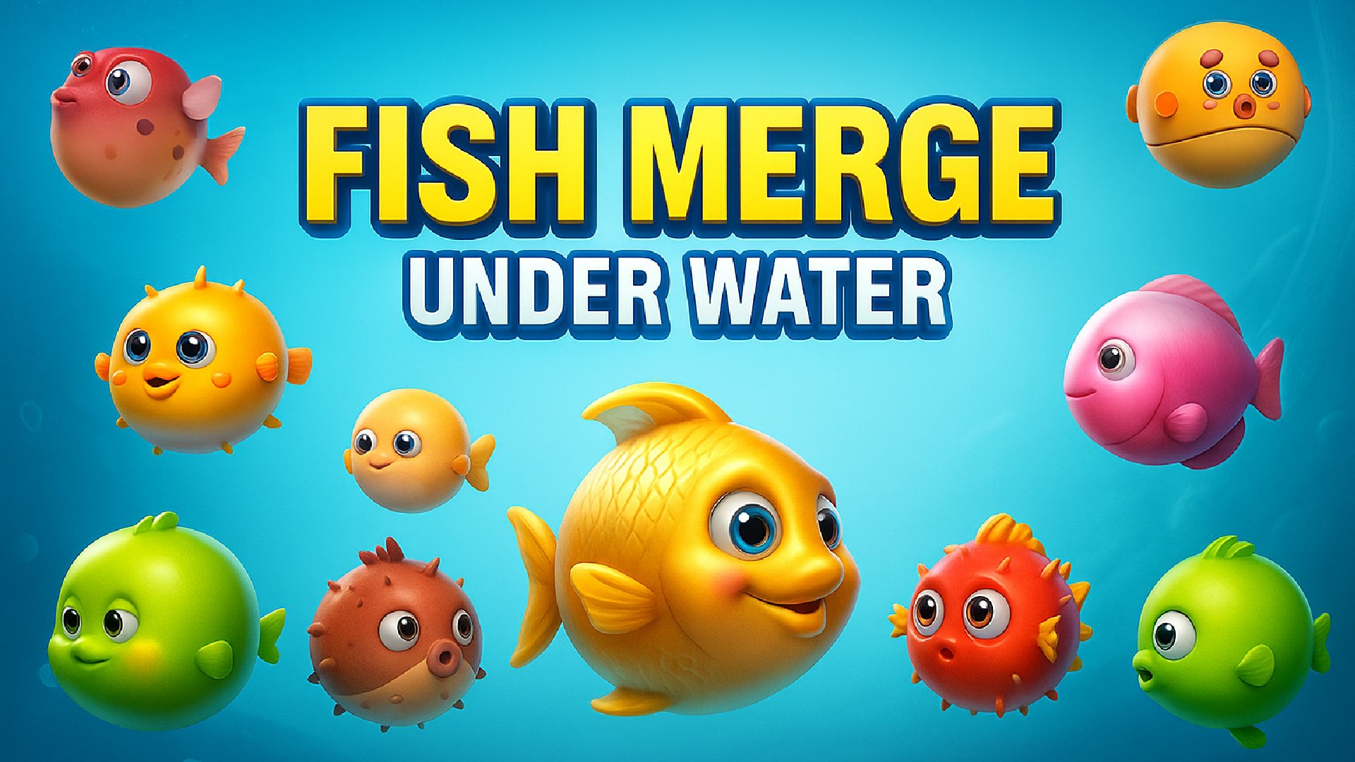 Fish Merge - Under Water 🕹️ Играть на CrazyGames