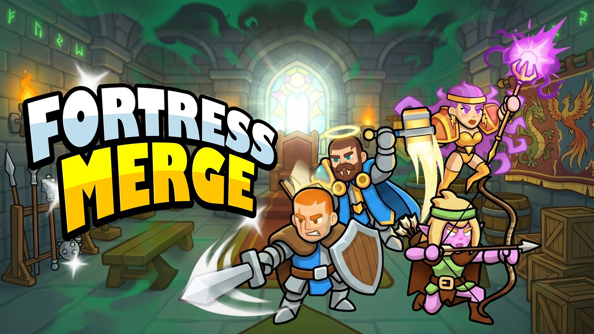 Fortress Merge 🕹️ Play on CrazyGames