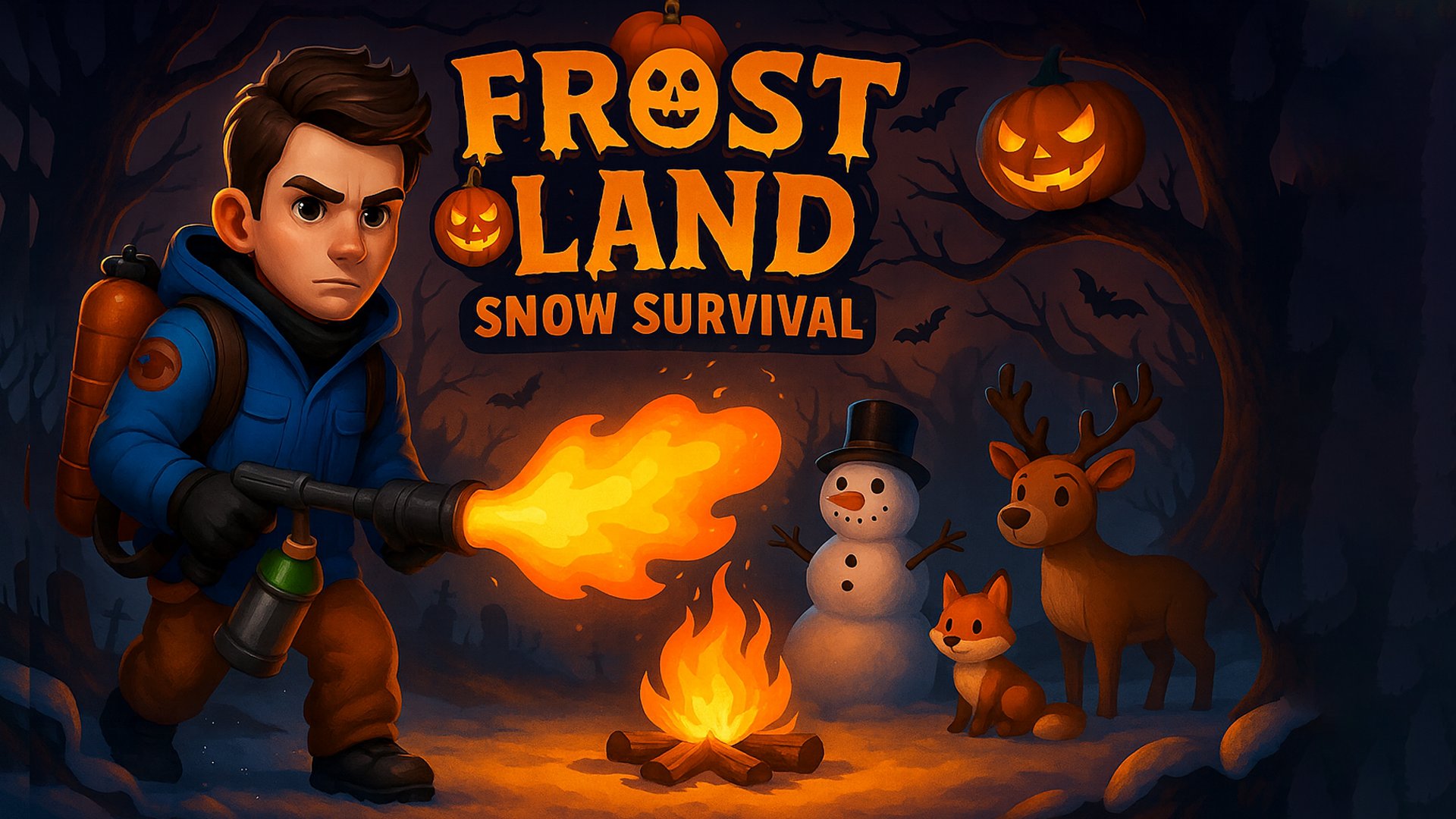 Frost Land - Snow Survival 🕹️ Παίξε στο CrazyGames
