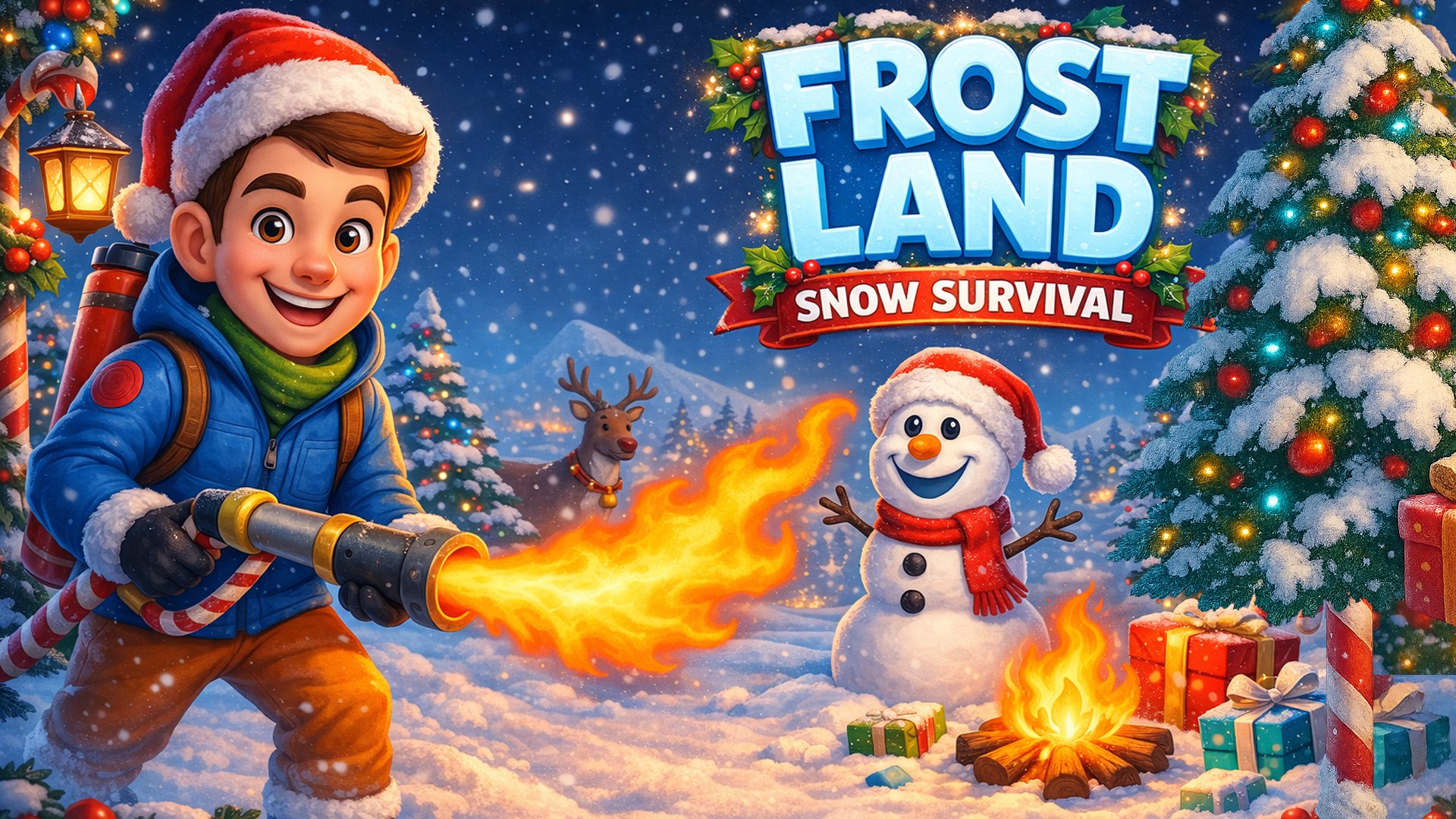 Frost Land - Snow Survival 🕹️ Play on CrazyGames