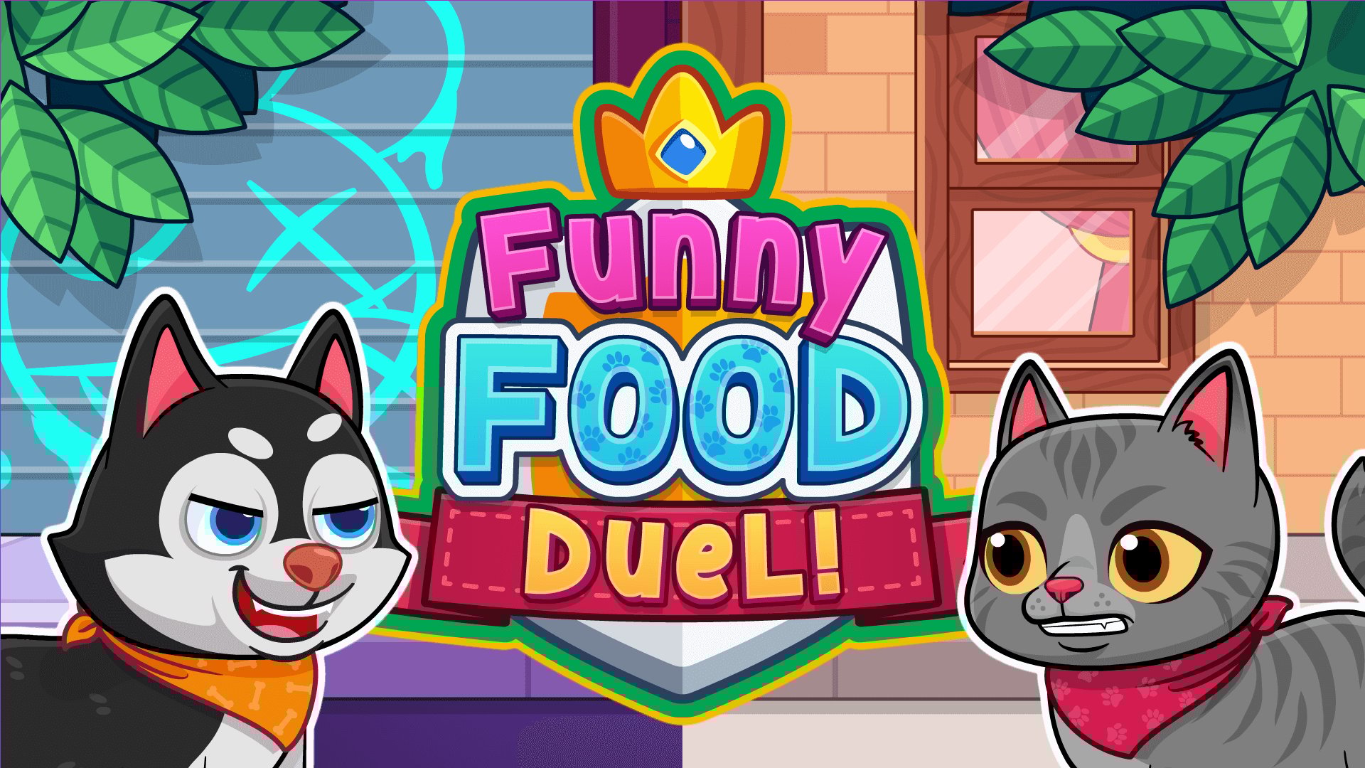Funny Food Duel 🕹️ CrazyGames’te oynayın