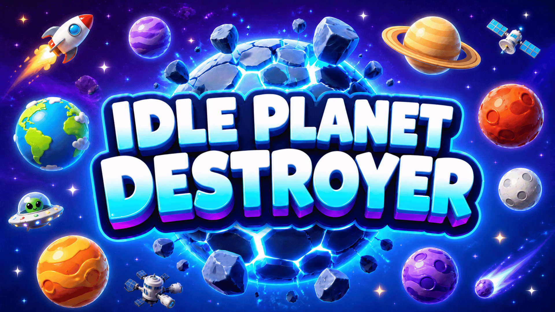 Idle Planet Destroyer 🕹️ Play on CrazyGames