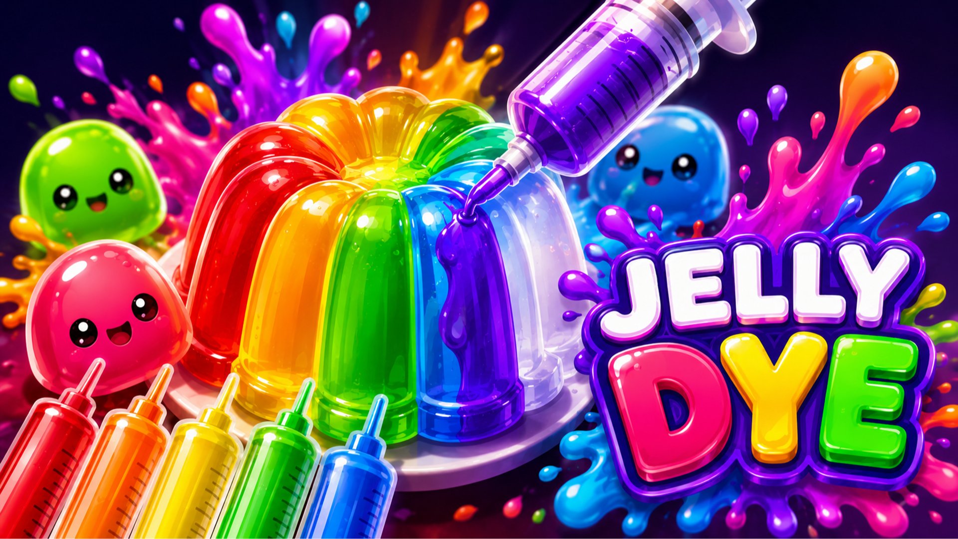 Jelly Dye 🕹️ Play on CrazyGames