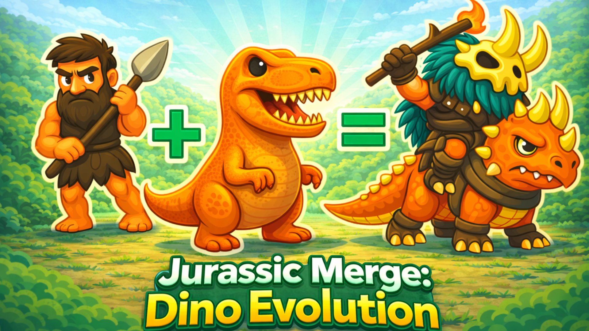 Jurassic Merge: Dino Evolution 🕹️ Play on CrazyGames