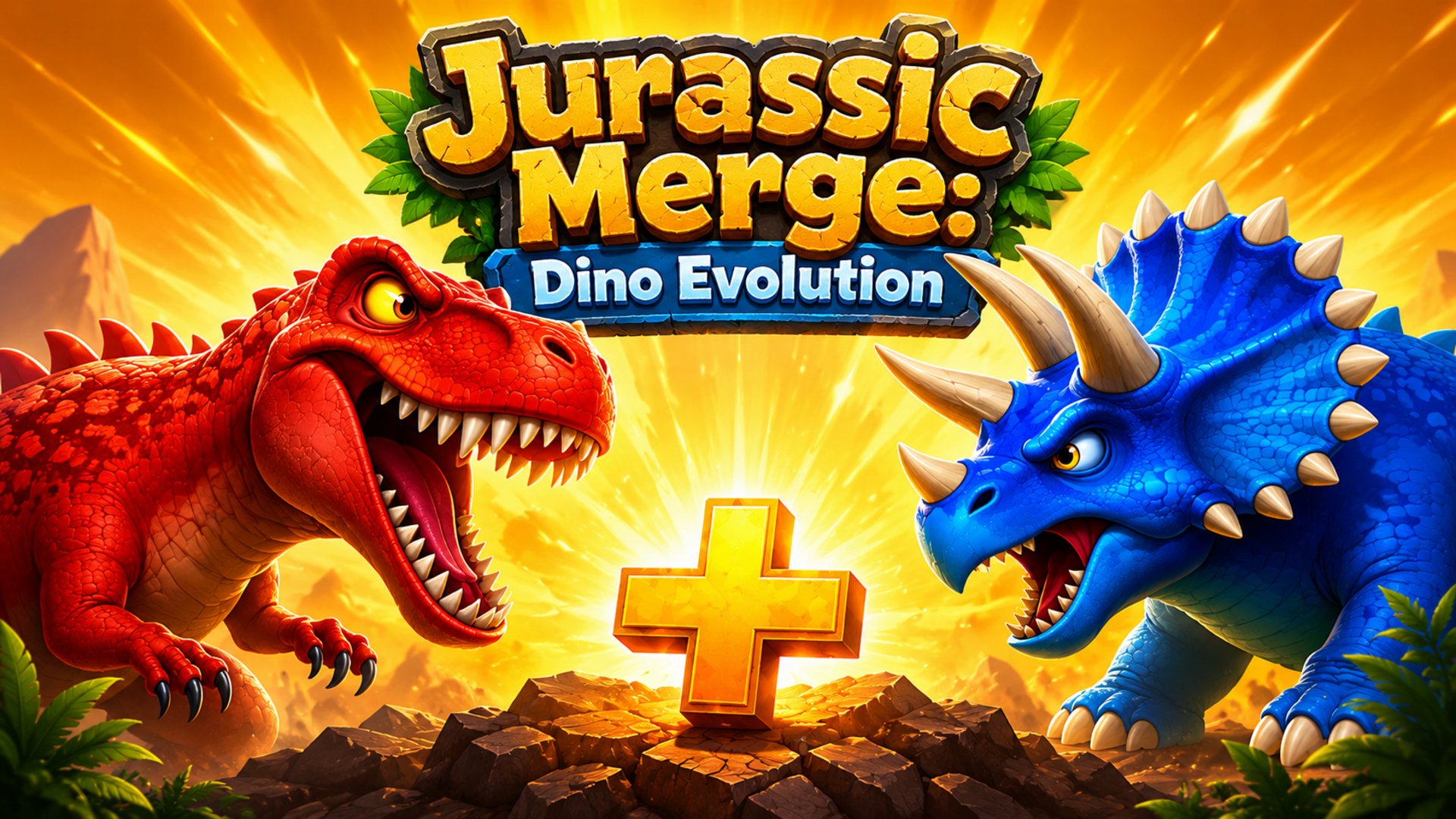 Jurassic Merge: Dino Evolution 🕹️ Play on CrazyGames