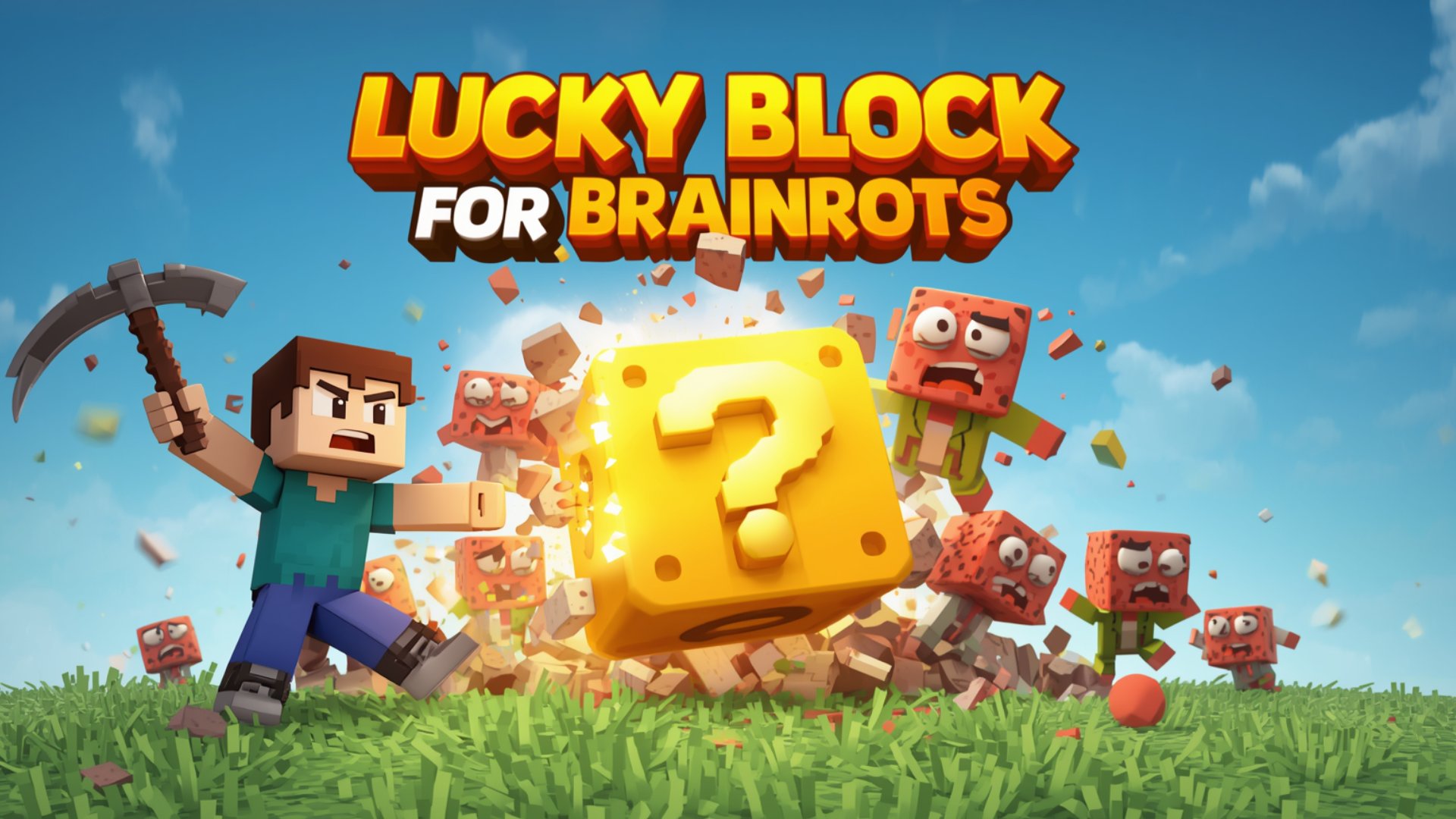 Lucky Blocks for Brainrots 🕹️ Juega en CrazyGames