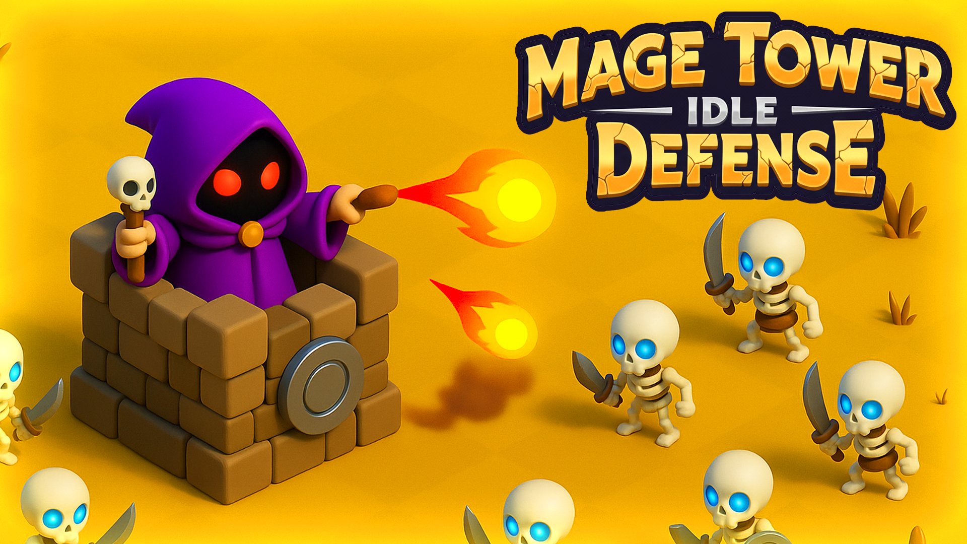 Mage Tower Idle Defense 🕹️ Play on CrazyGames