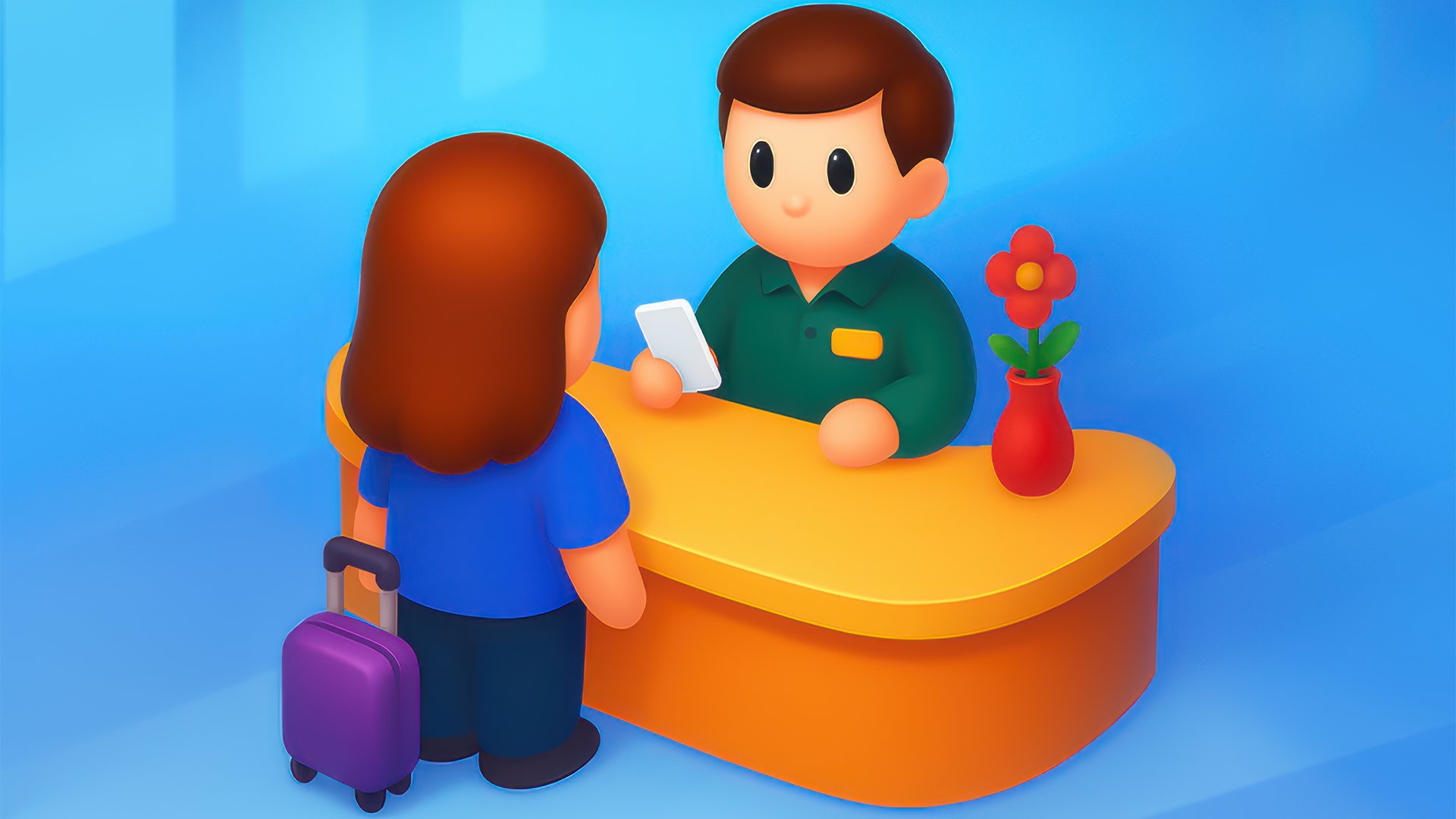 Hotel Rush: Merge Story 🕹️ CrazyGamesでプレイ