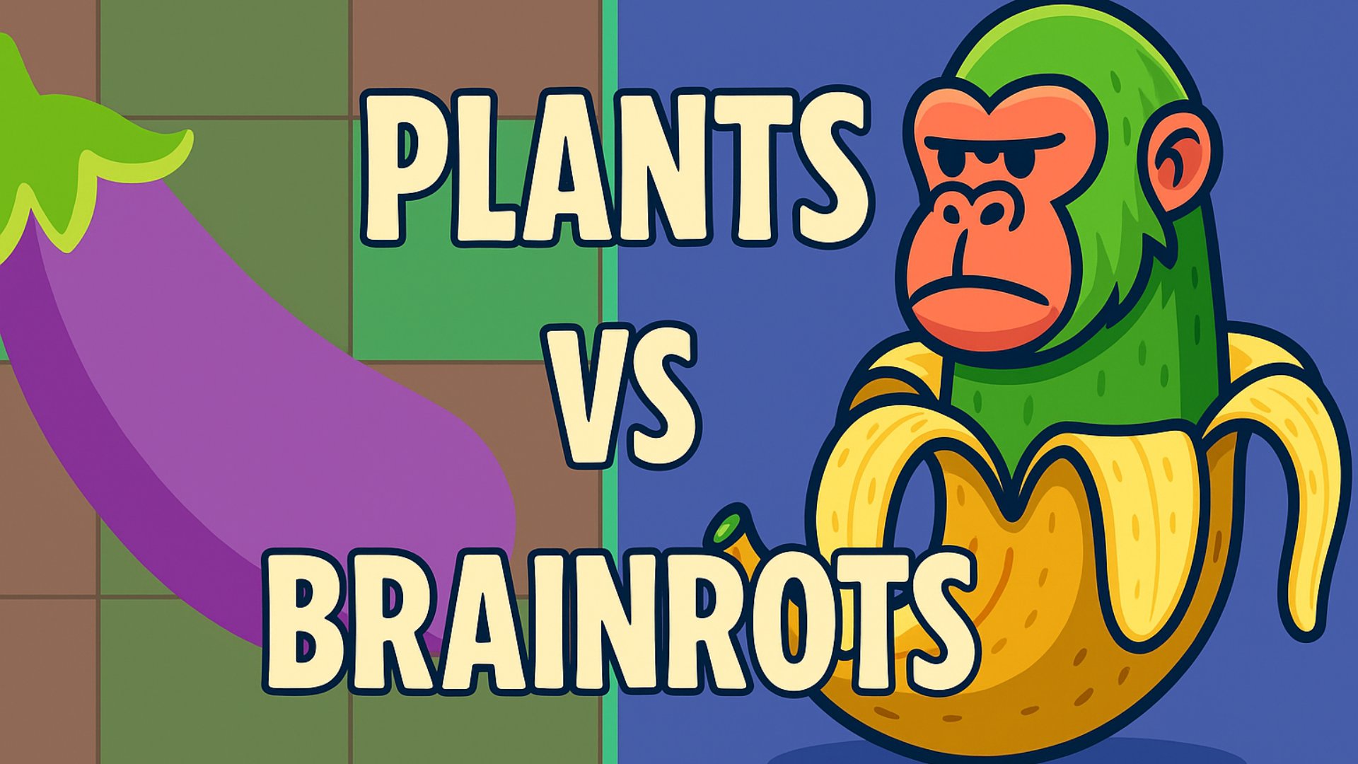 Plants vs Brainrots 🕹️ Mainkan di CrazyGames