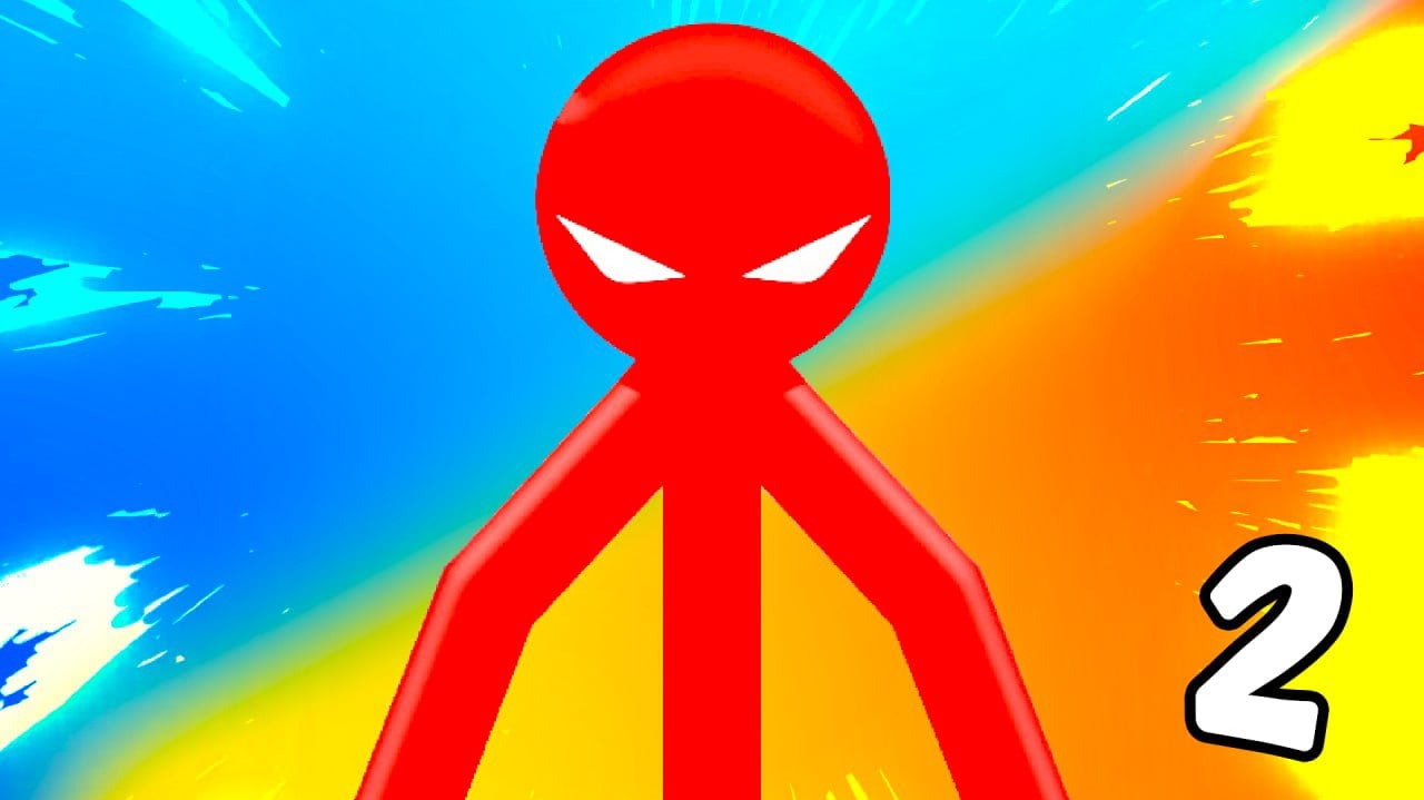 العب 🕹️ Red Stickman vs Monster School 2 على كريزي جيمز