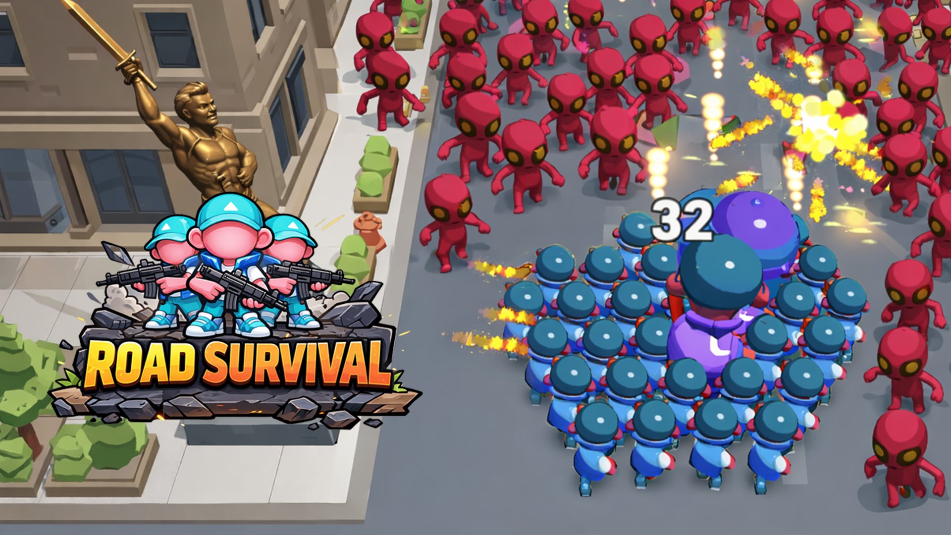 Road Survival 🕹️ Play on CrazyGames