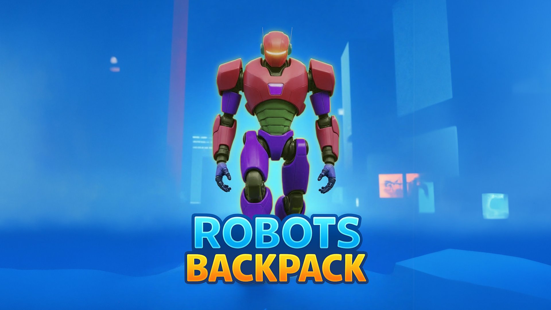 Robots Backpack 🕹️ Speel op CrazyGames