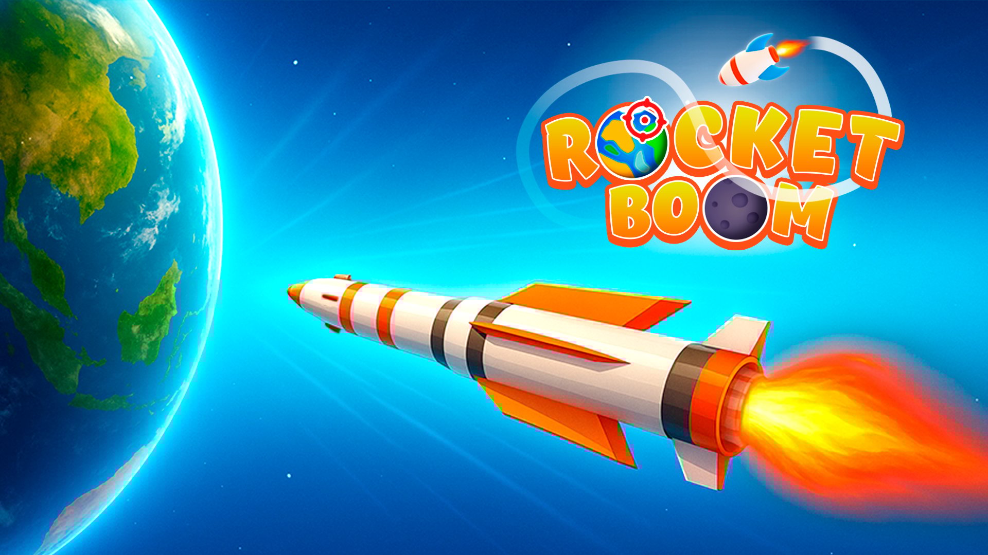 Rocket Boom: Space Destroy 3D 🕹️ Play on CrazyGames
