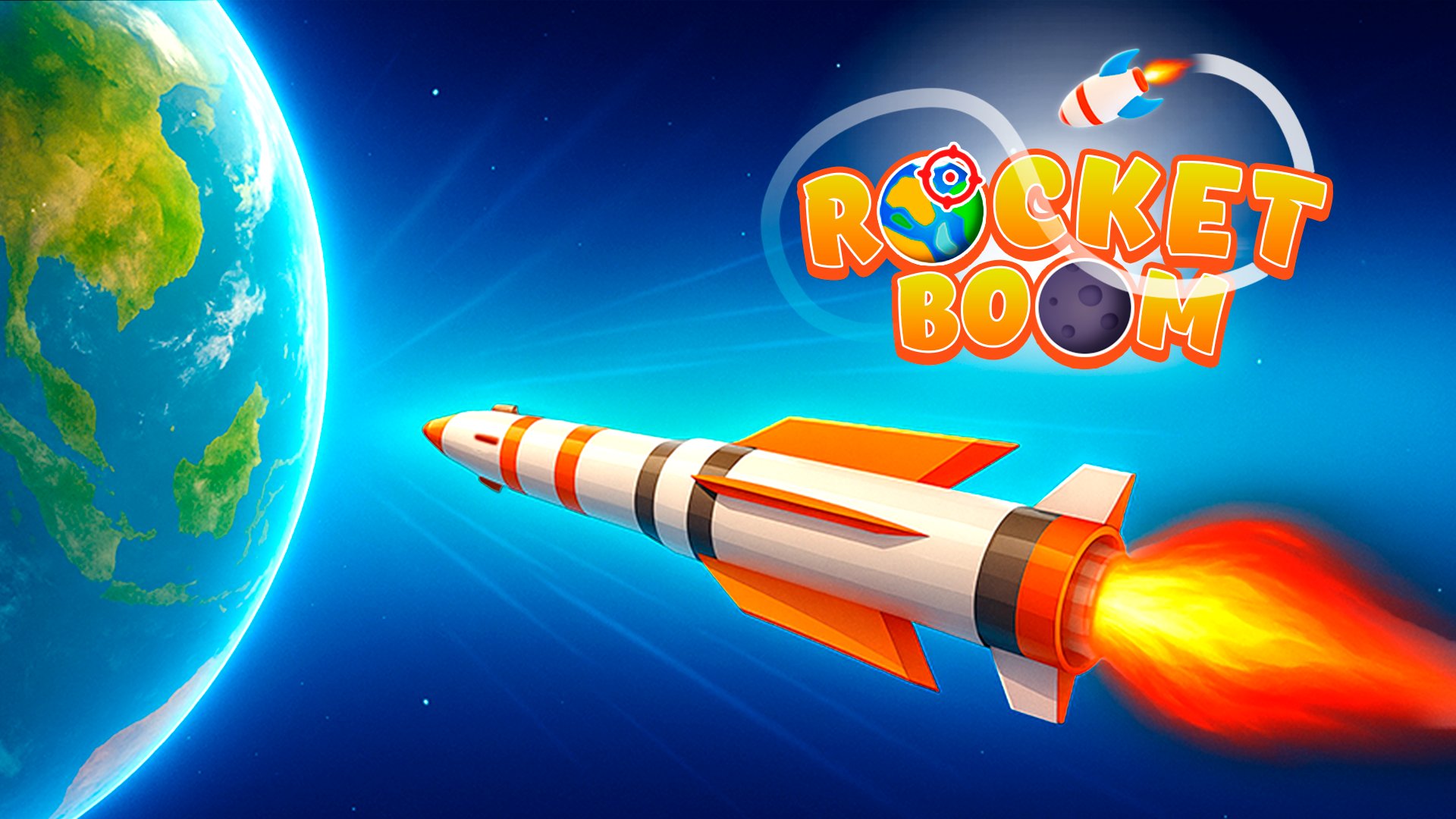 Rocket Boom: Space Destroy 3D 🕹️ Play on CrazyGames