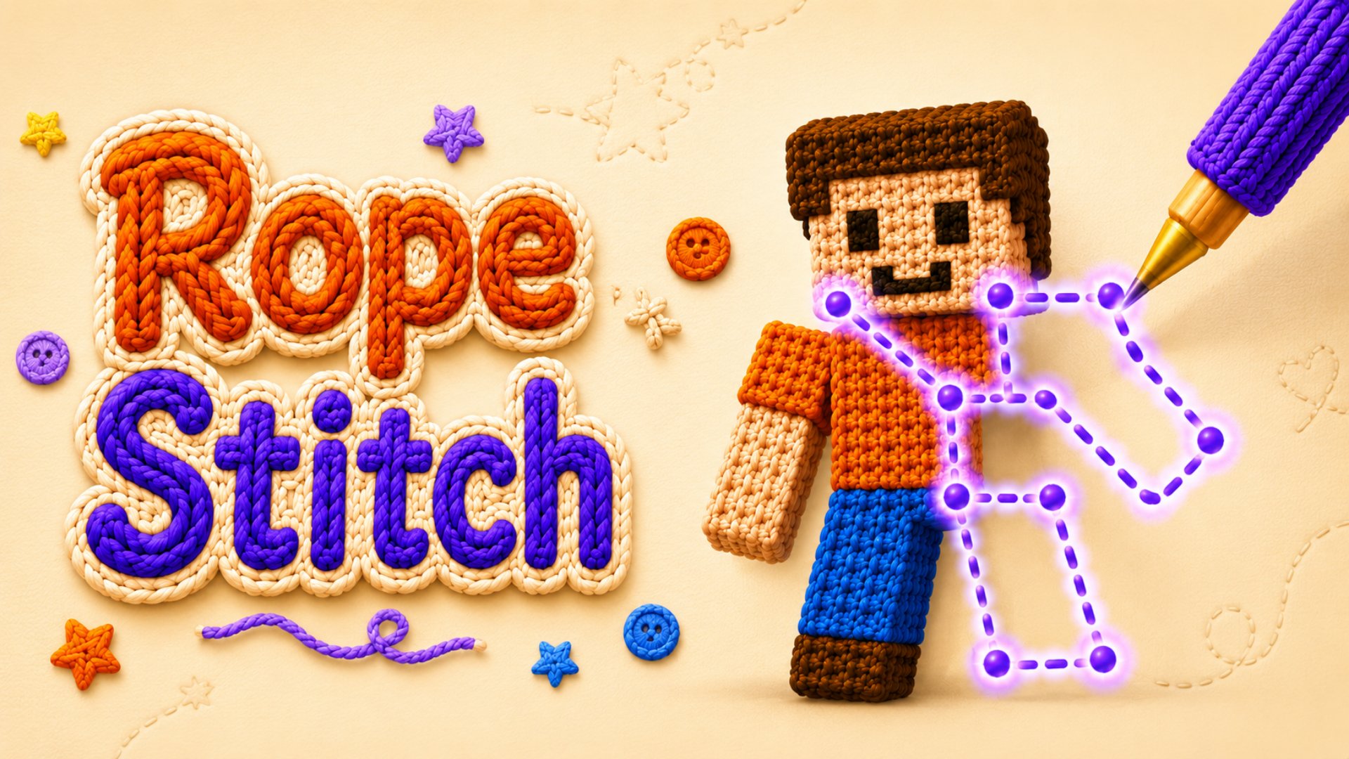 Rope Stitch Puzzle 🕹️ Play on CrazyGames