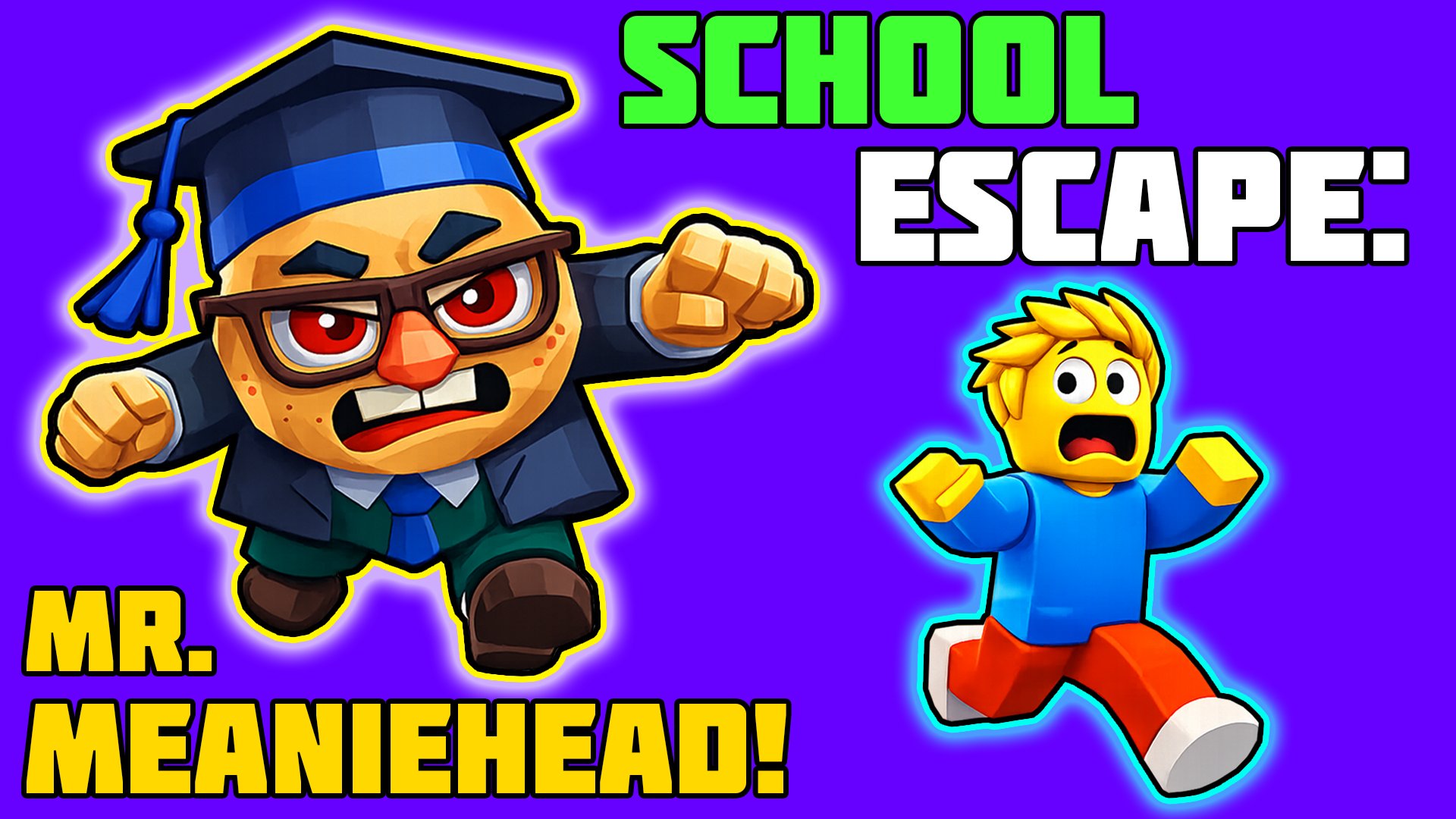 School Escape: Mr. MeanieHead! 🕹️ Play on CrazyGames