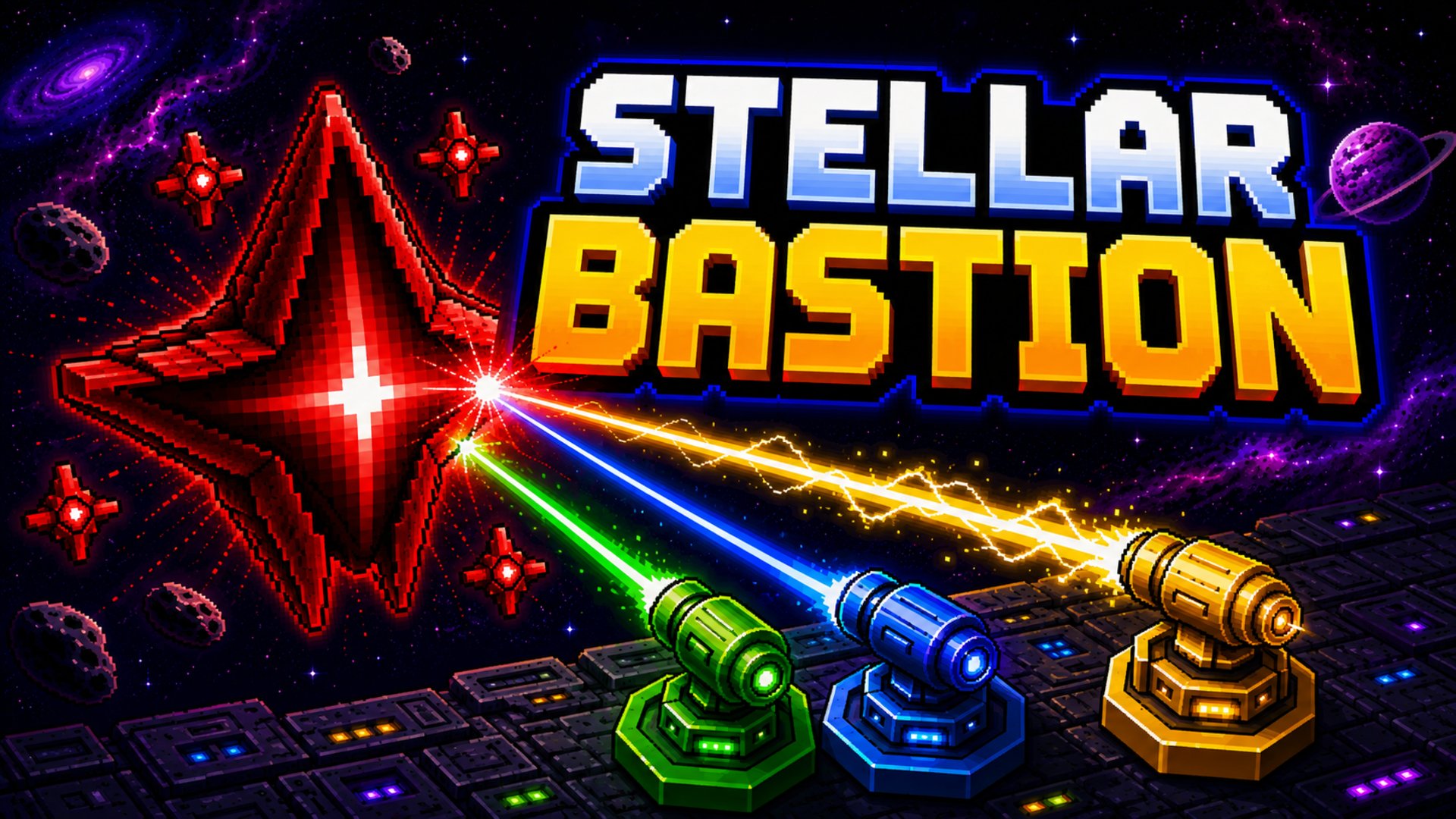 Stellar Bastion 🕹️ Play on CrazyGames