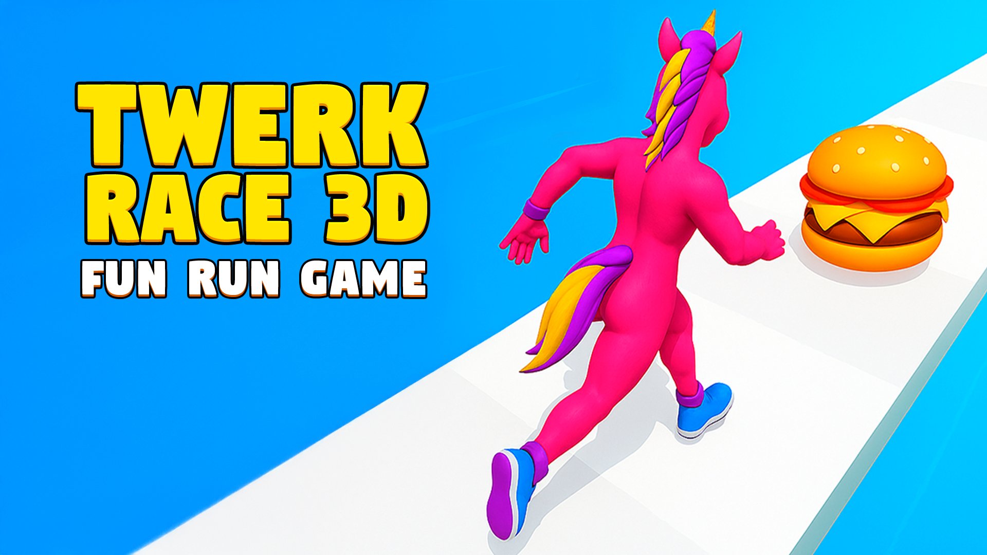 Twerk Race 3d - Fun Run Game! 🕹️ Mainkan di CrazyGames