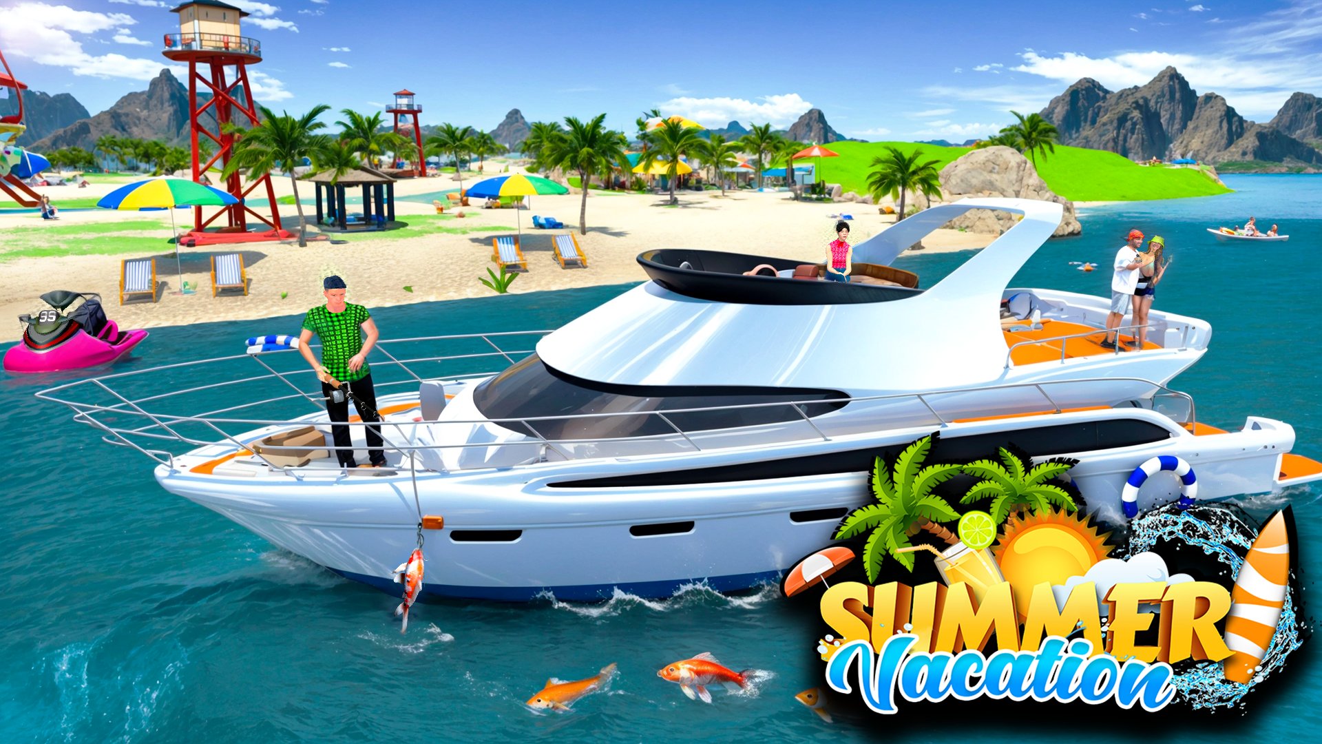 Summer Vacation 🕹️ Play on CrazyGames