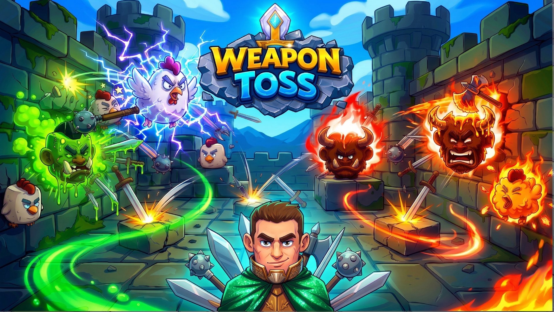 Weapon Toss 🕹️ Play on CrazyGames