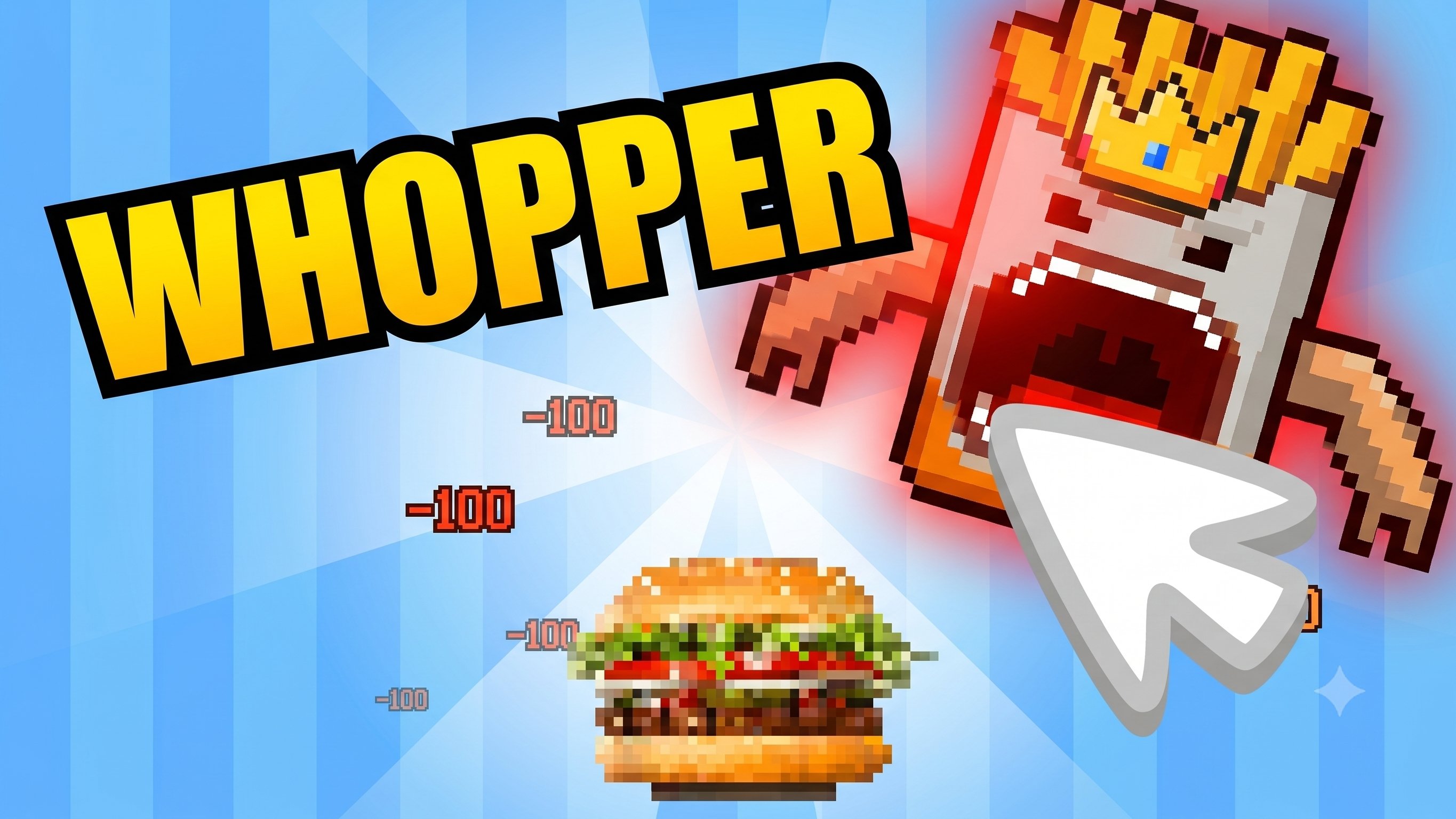 Whopper Clicker 🕹️ Play on CrazyGames