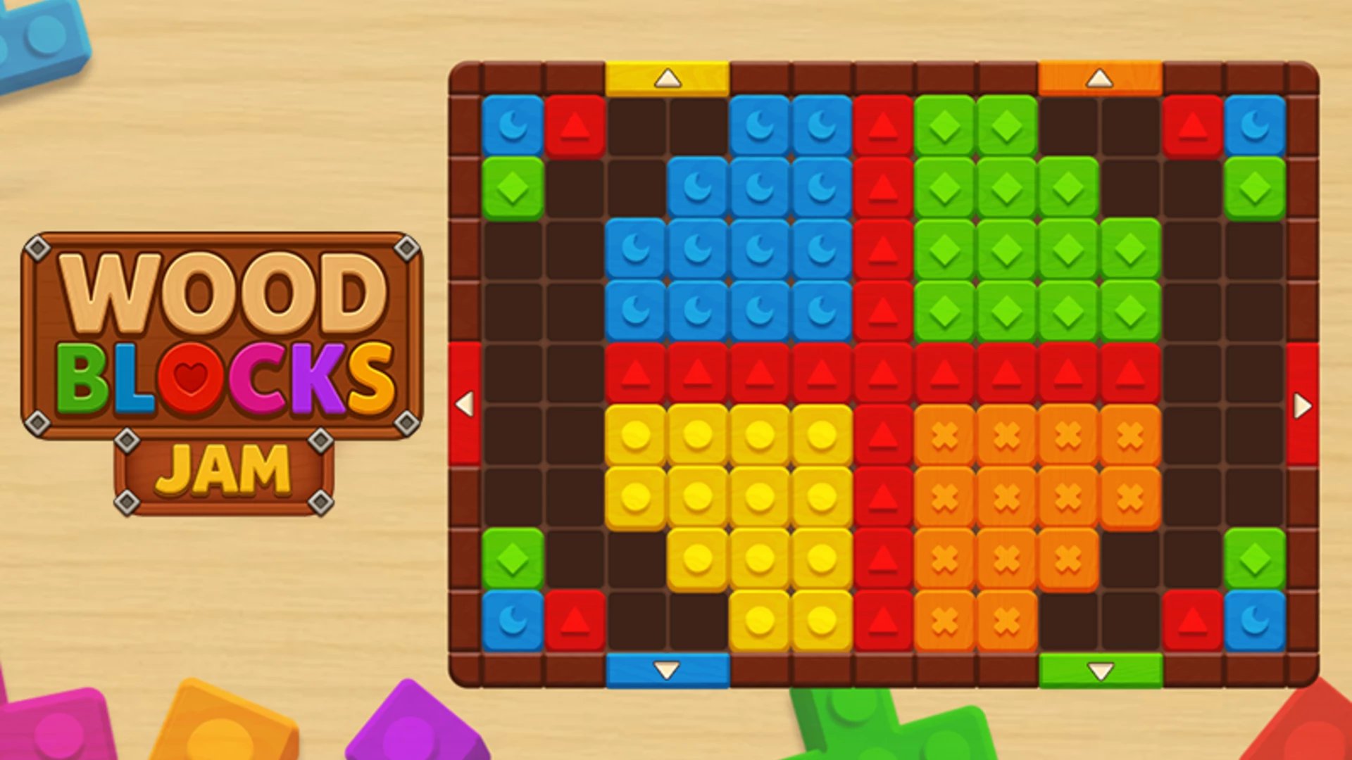 Wood Blocks Jam 🕹️ CrazyGamesでプレイ